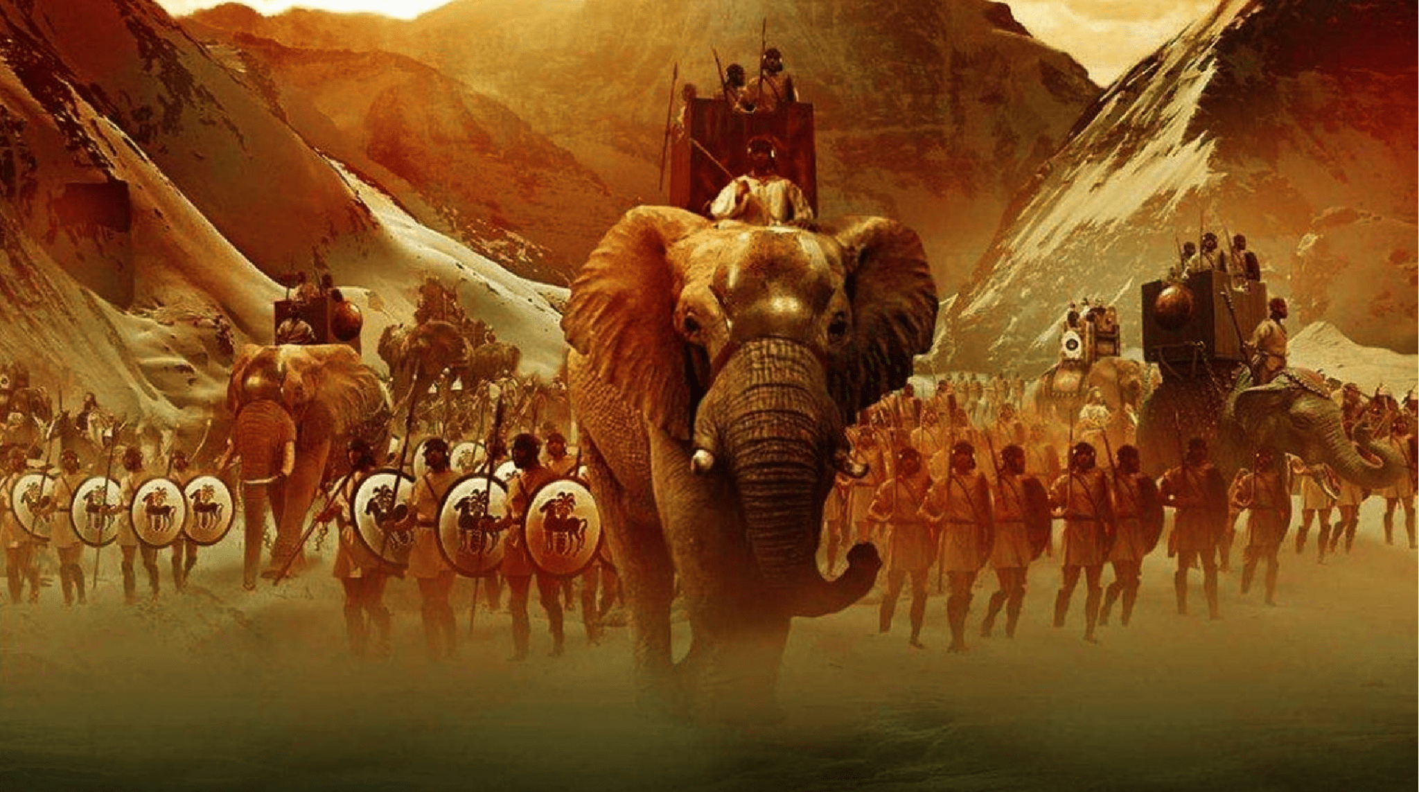 Marcha de Aníbal a Italia (218 AC) - Arre caballo!