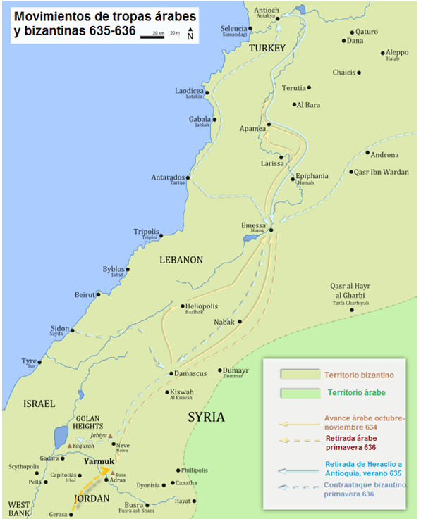 Conquista de Palestina por el Califato Ortodoxo o Rashidun - Arre caballo!