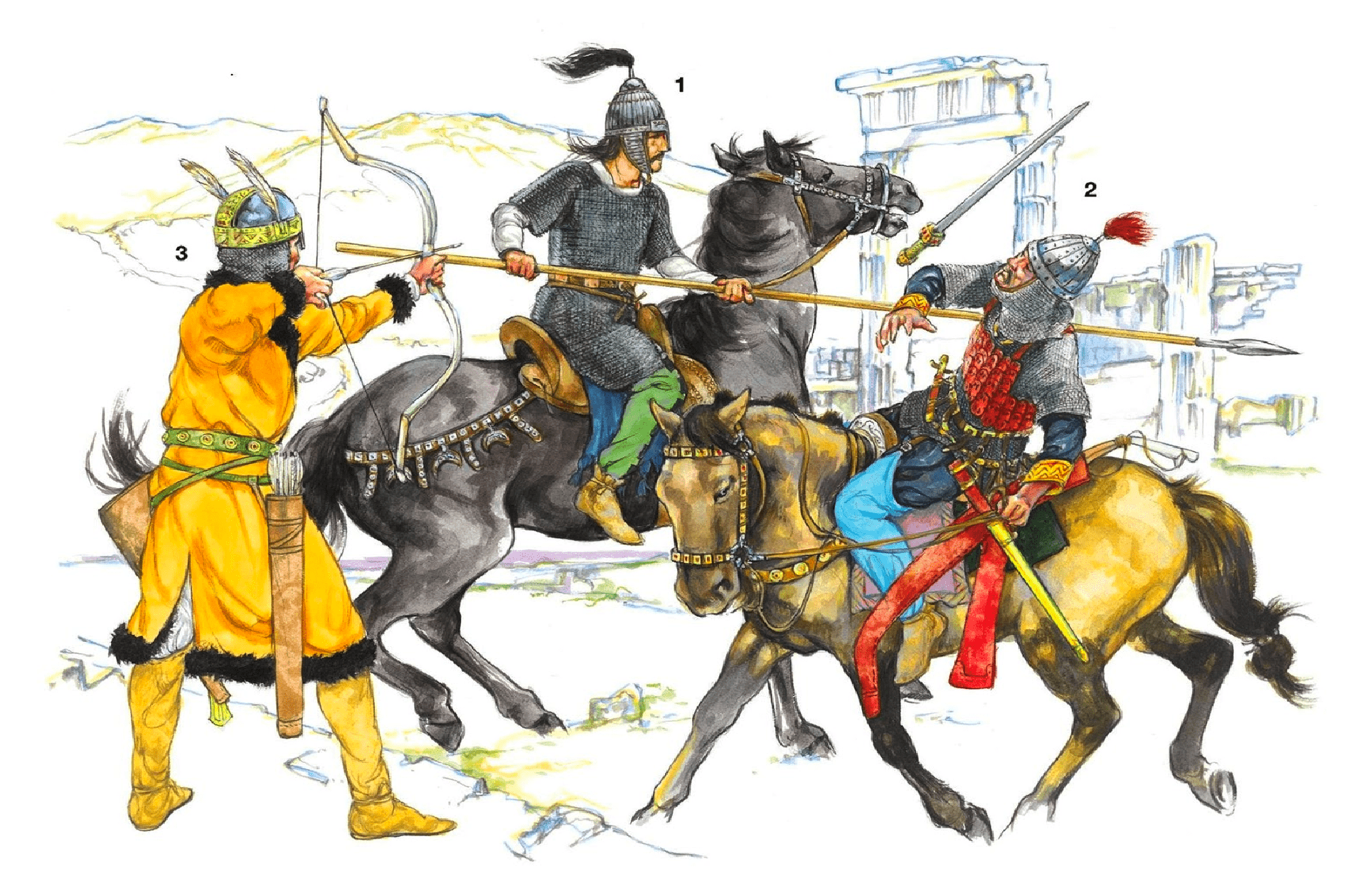 Origen de los jázaros - Arre caballo!