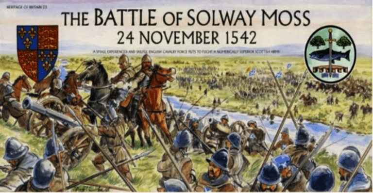 Batalla de Solway Moss (24 de noviembre de 1542) - Arre caballo!