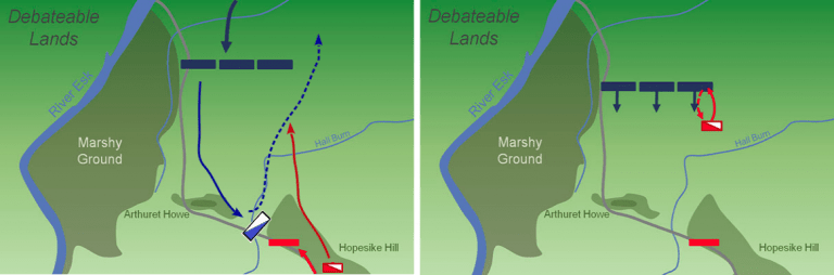 Batalla de Solway Moss (24 de noviembre de 1542) - Arre caballo!