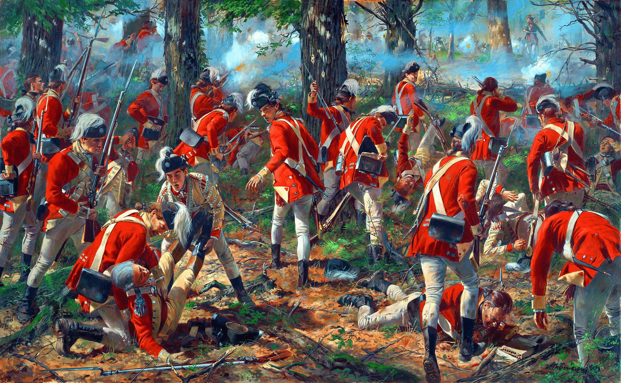 Batallas de Saratoga (1777) - Arre caballo!
