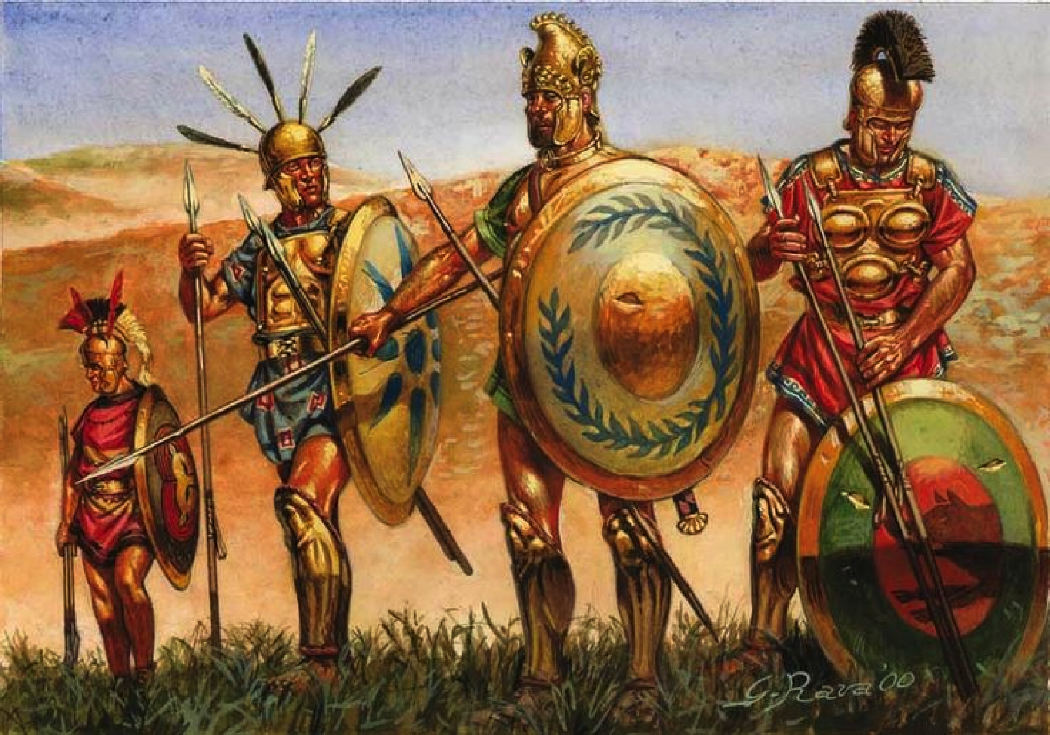 Primera Guerra Samnita (343 - 341 AC) - Arre caballo!