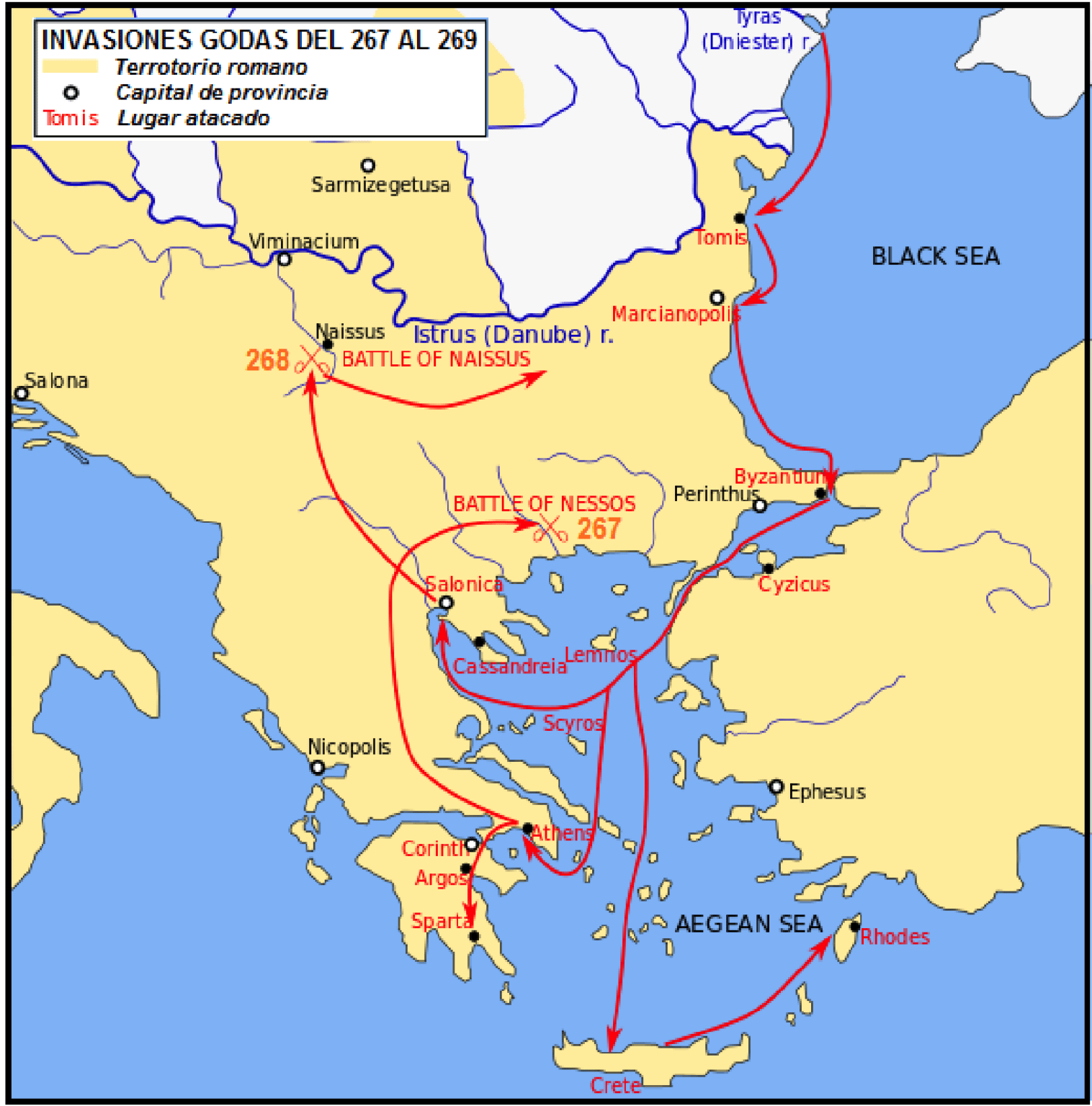 Los godos en el Danubio - Arre caballo!