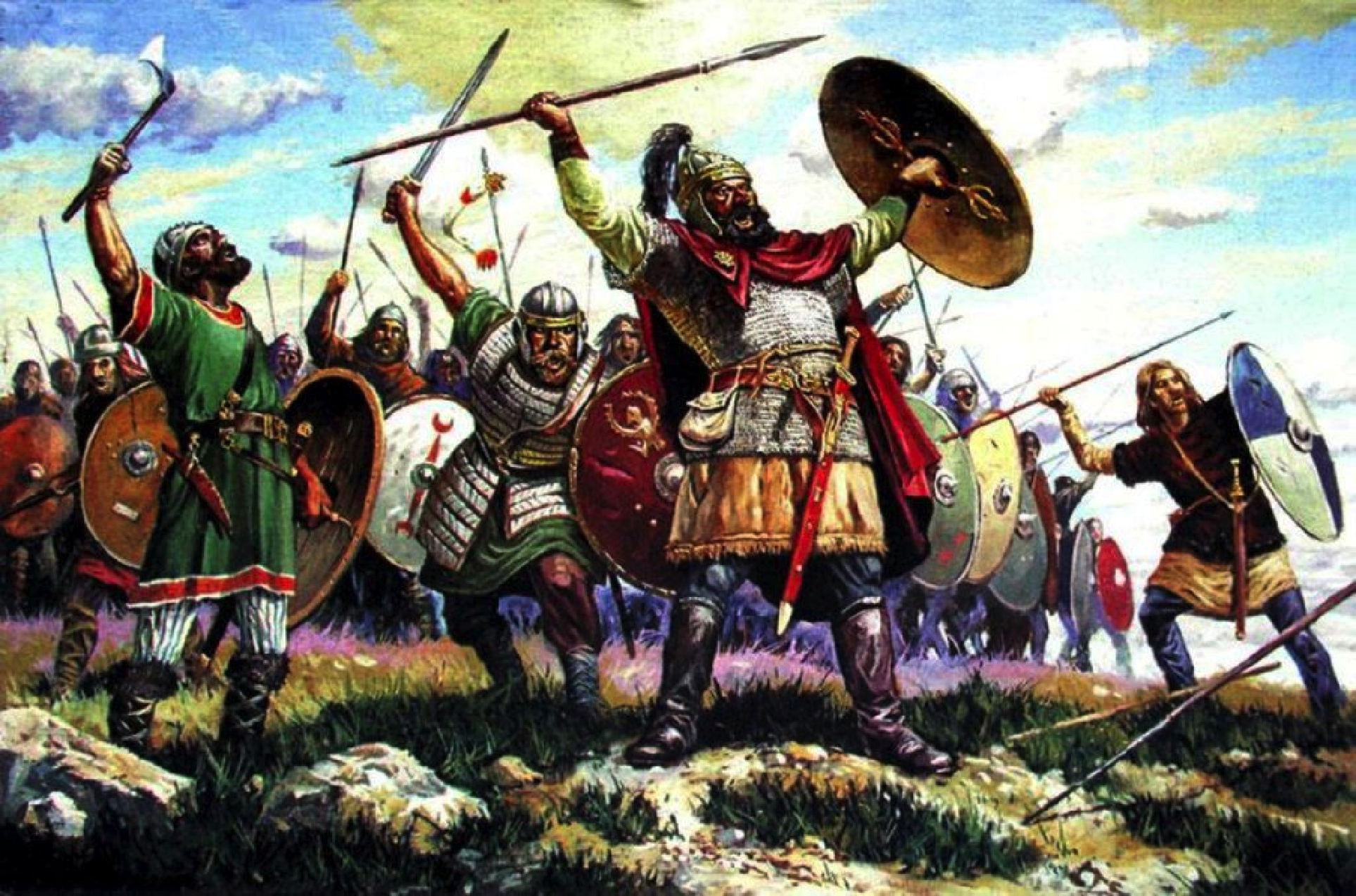 Orígenes de los godos - Arre caballo!