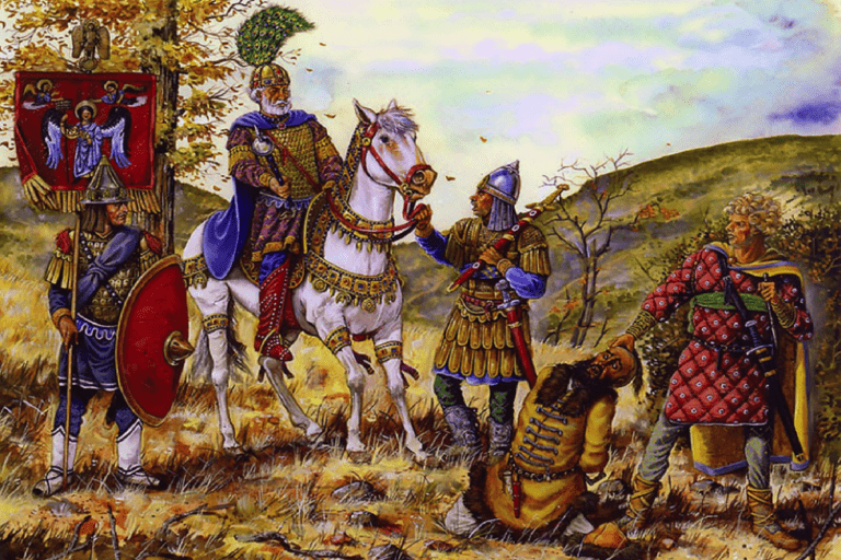 Conquista bizantina de Bulgaria - Arre caballo!
