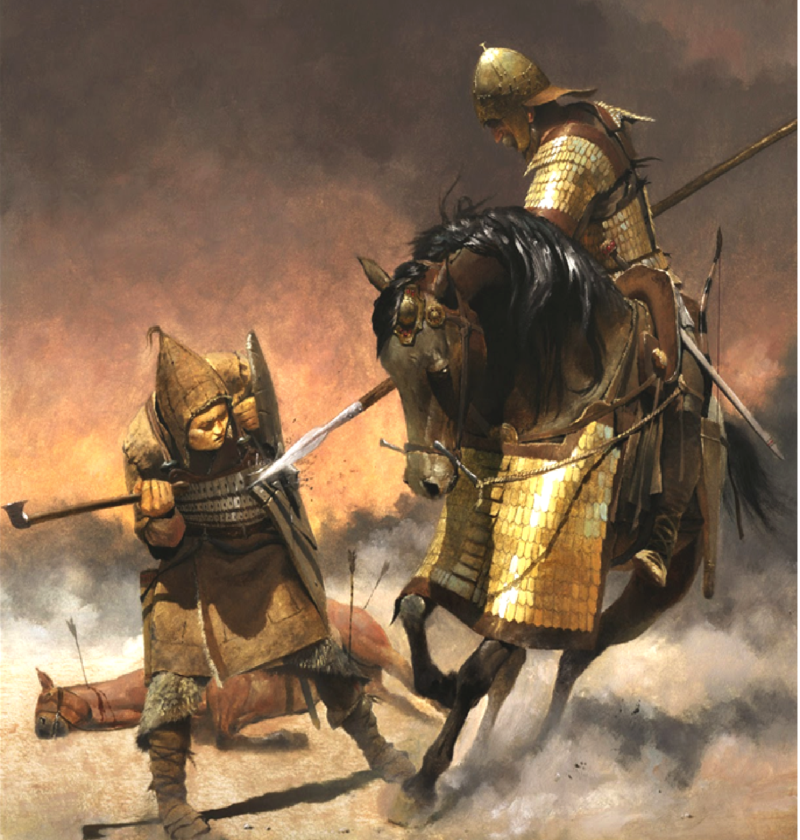 Final del Imperio Huno - Arre caballo!