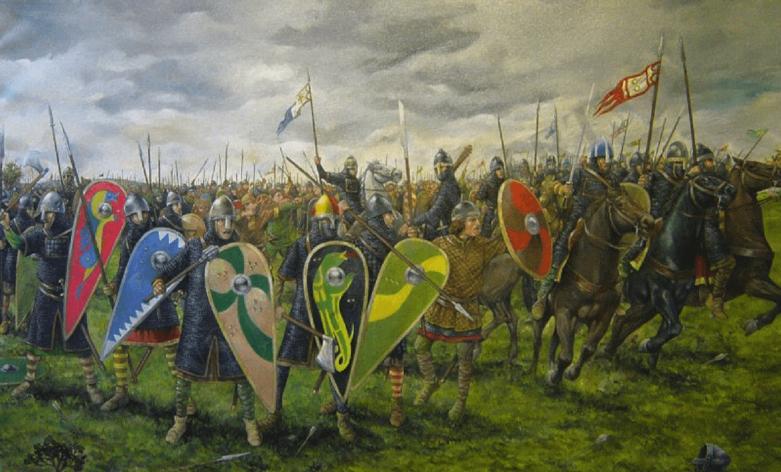 El ejército normando - Arre caballo!