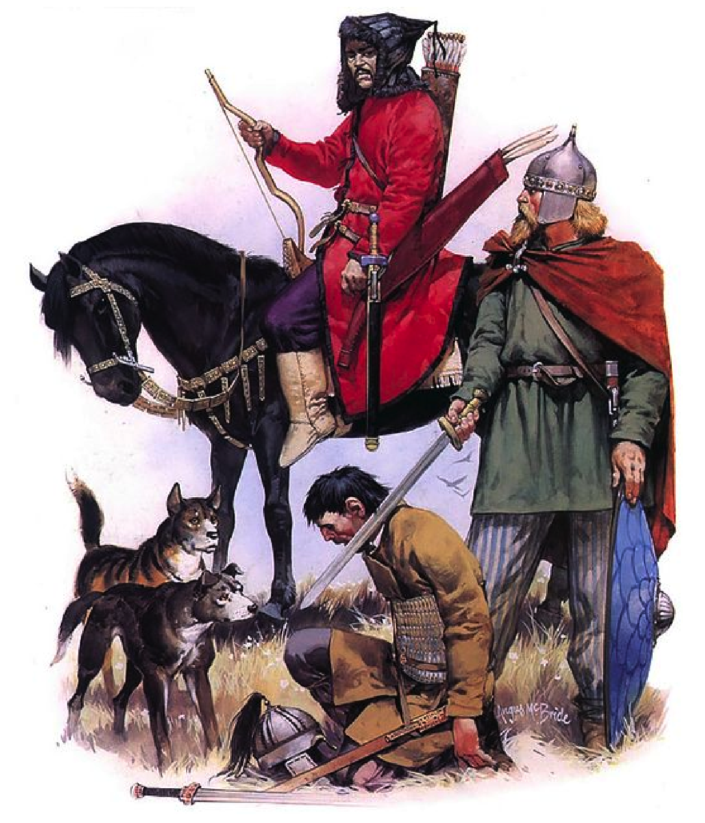 Llegada de los hunos a Europa - Arre caballo!