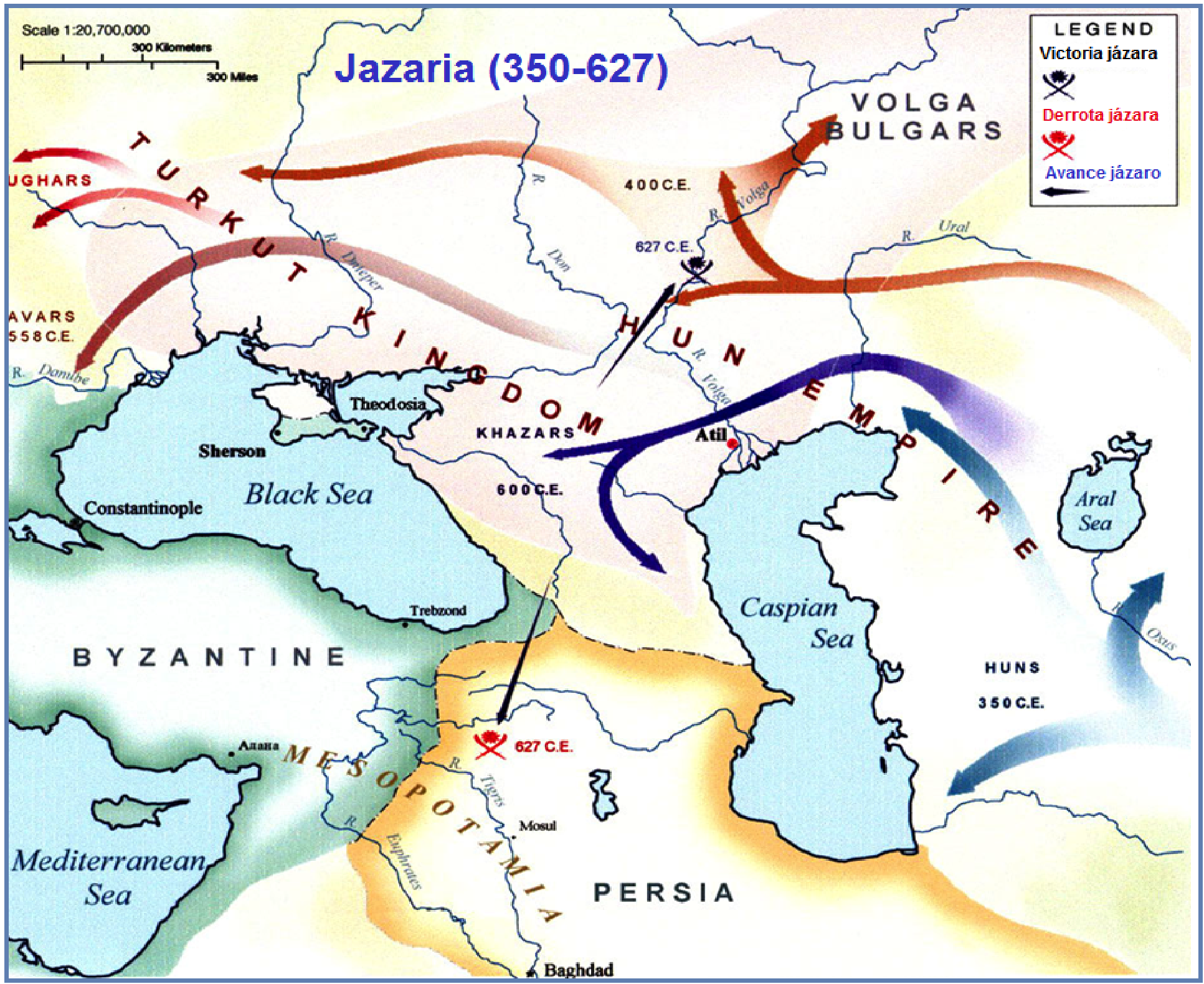 Origen de los jázaros - Arre caballo!