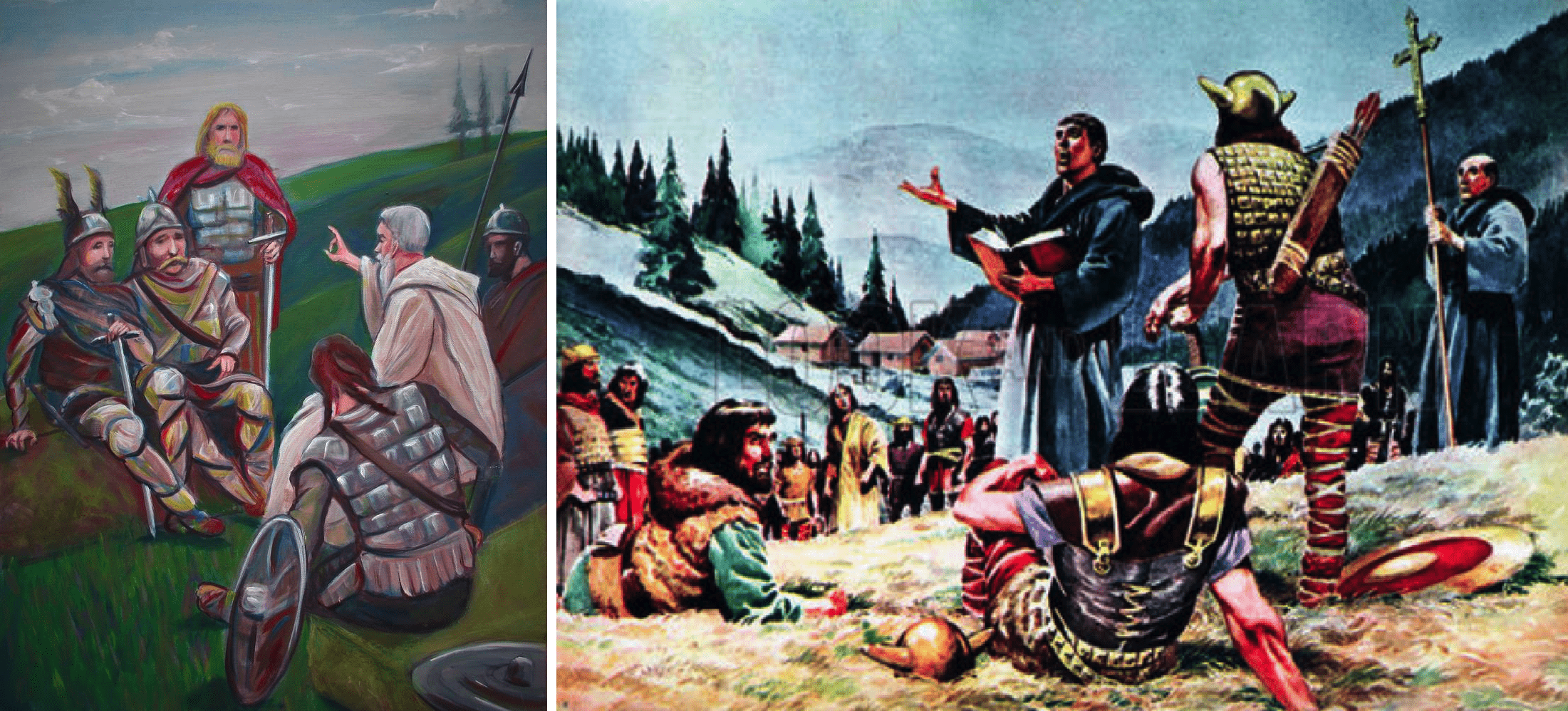 División de los godos - Arre caballo!