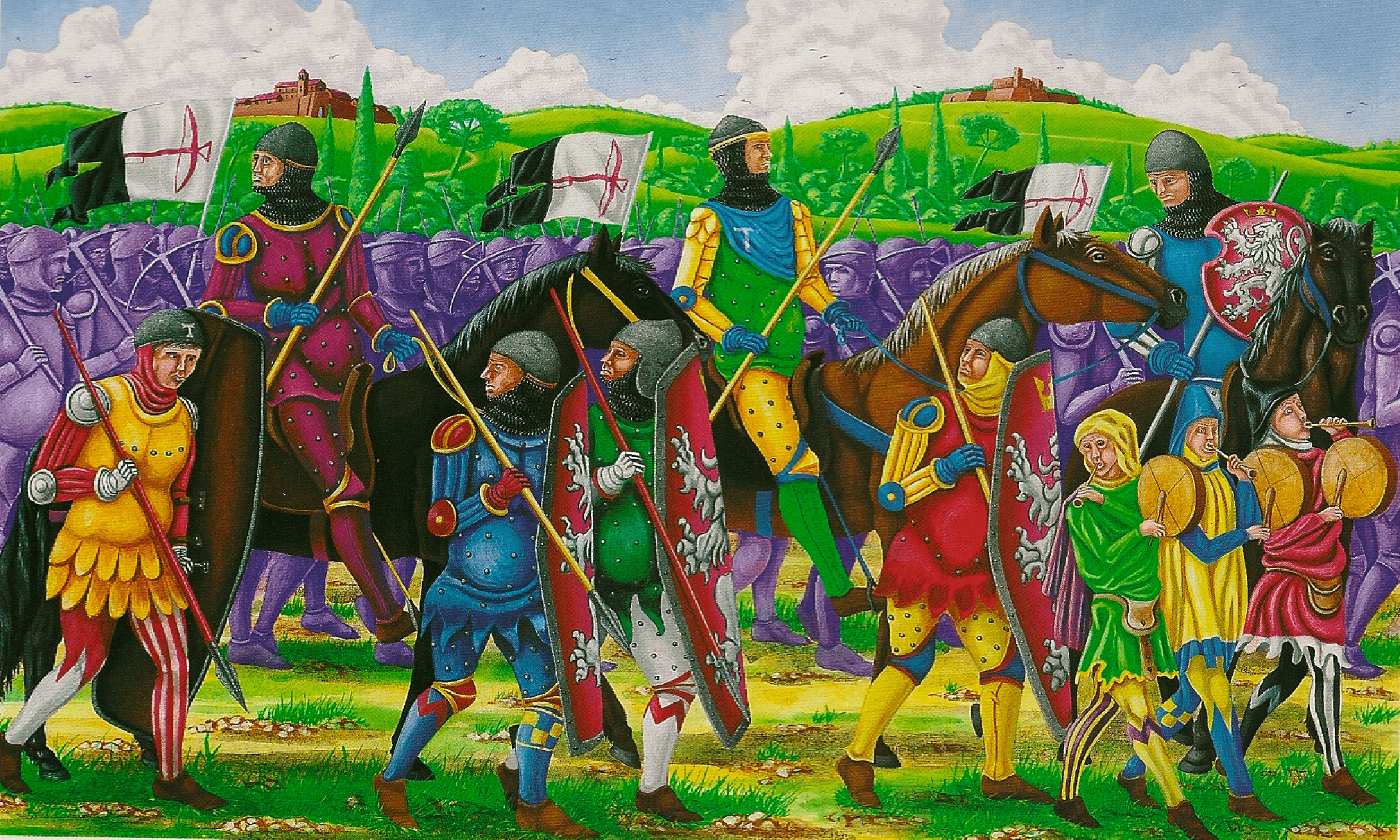 Batalla de Valdichiana (1363) - Arre caballo!