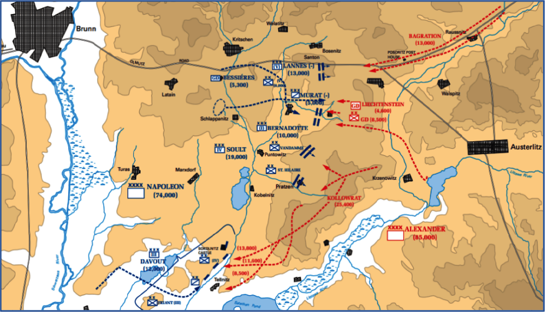 Campaña contra Austria 1805. Batalla de Austerlitz - Arre caballo!