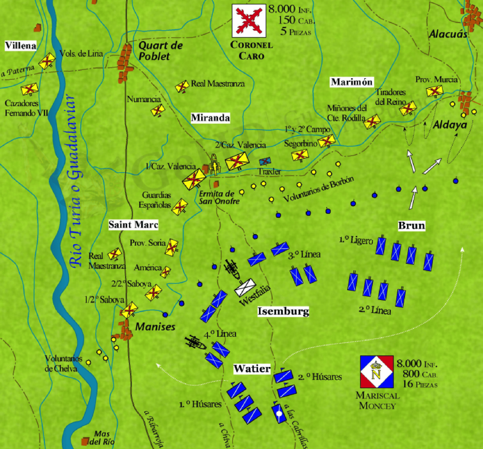 Expedición de Moncey a Valencia 1808 - Arre caballo!