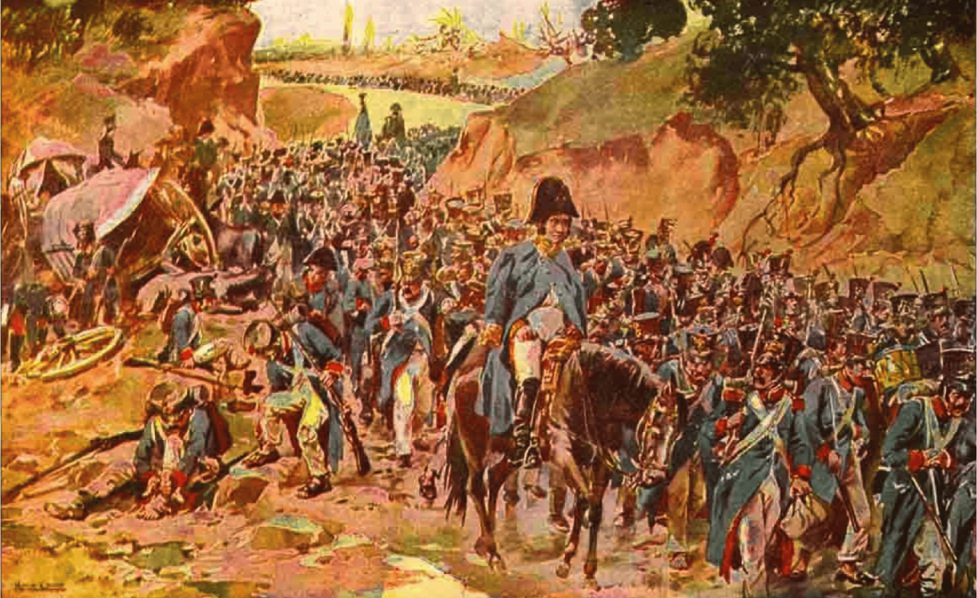 Primera invasión franco-española de Portugal (1807) - Arre caballo!