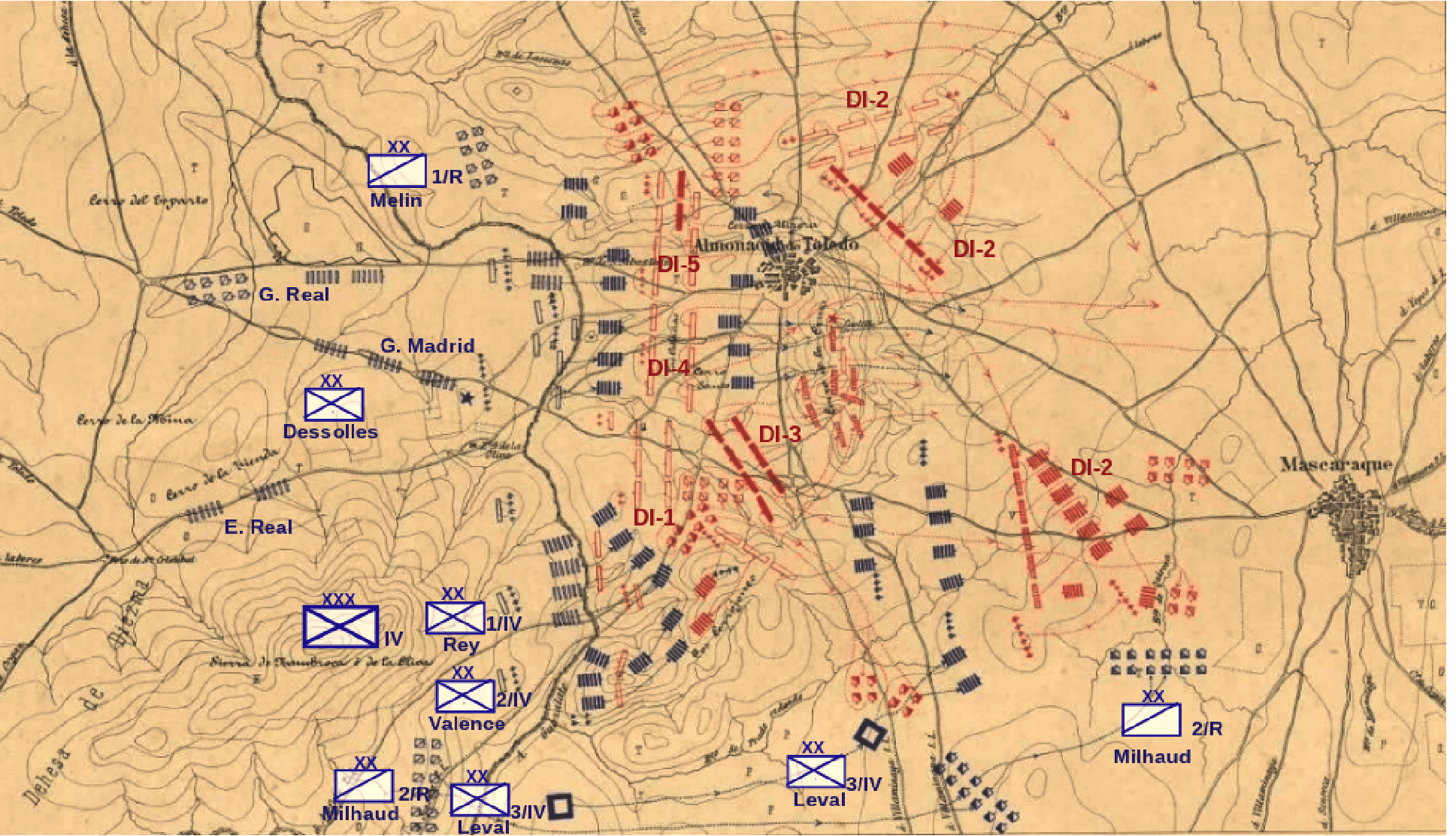 Batalla de Almonacid (9 de agosto de 1809) - Arre caballo!