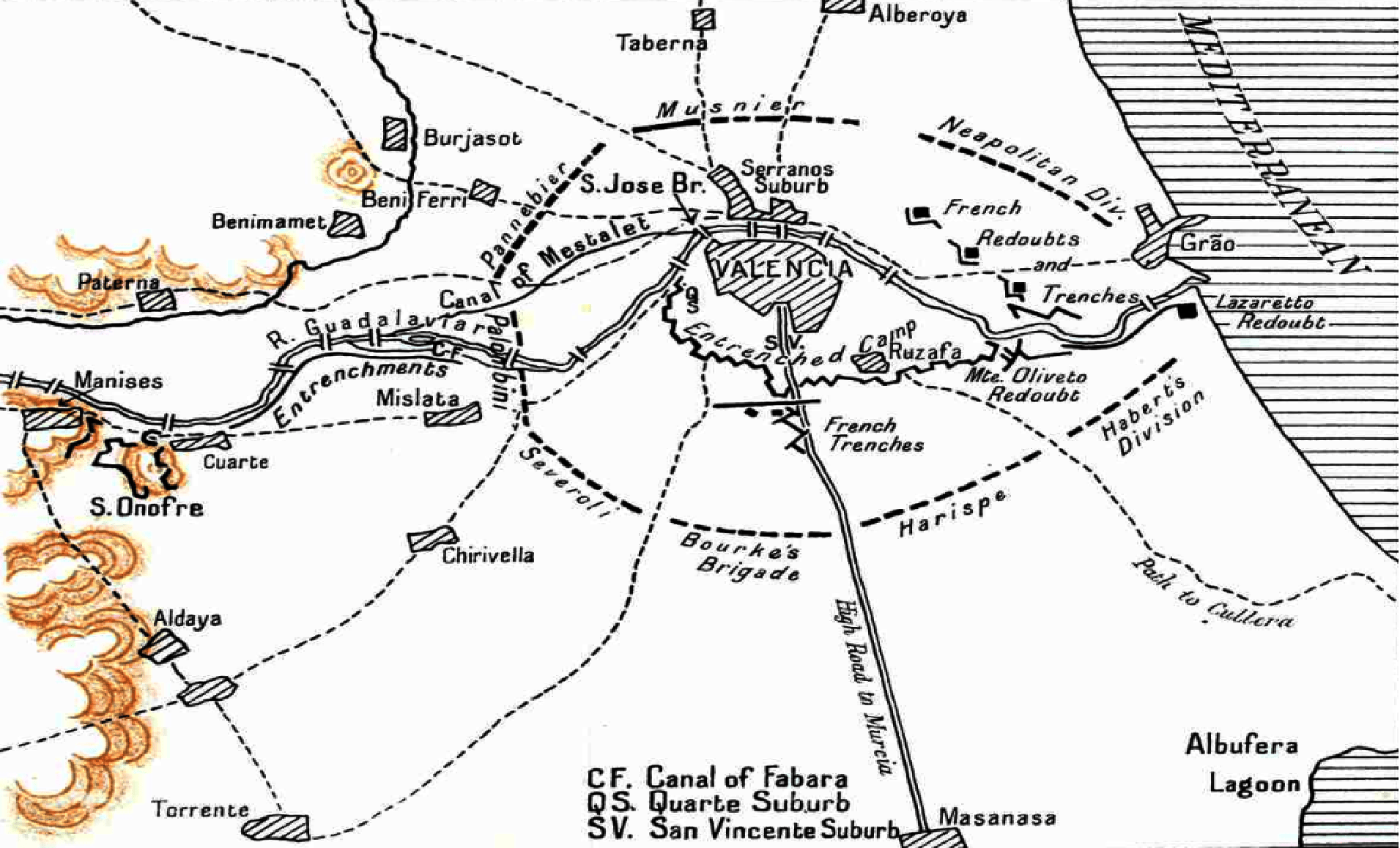 Operaciones en Valencia principios de 1812 - Arre caballo!