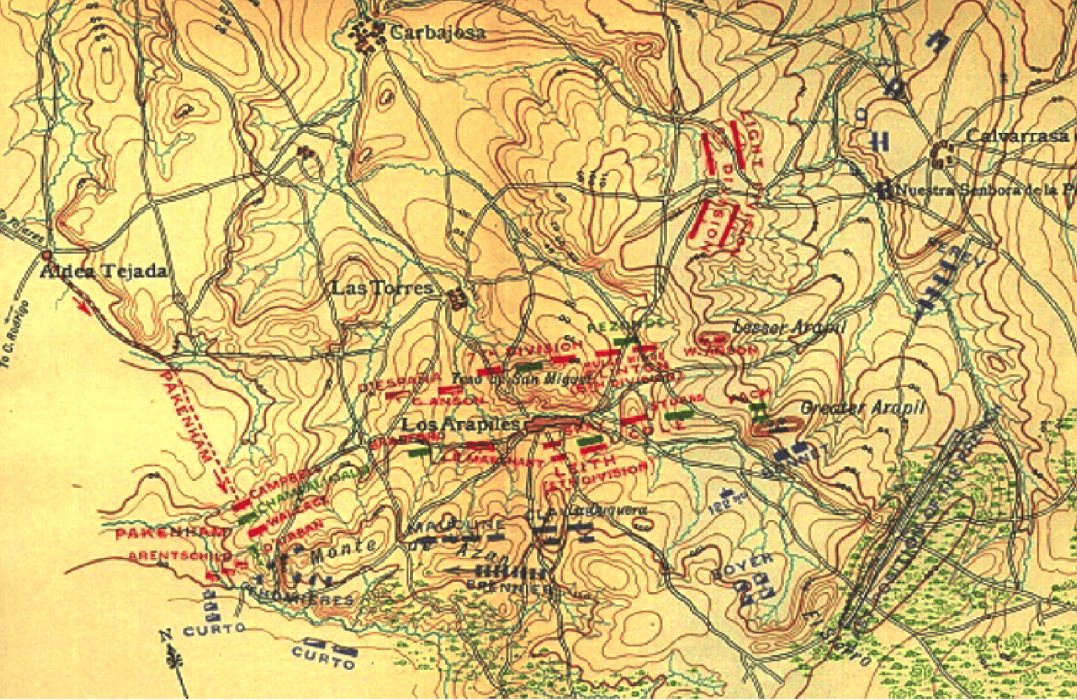 Batalla de Salamanca o de los Arapiles (22 de julio de 1812) - Arre ...