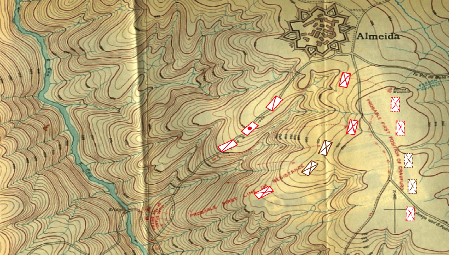 Masséna en Portugal. Asedio de Almeida - Arre caballo!