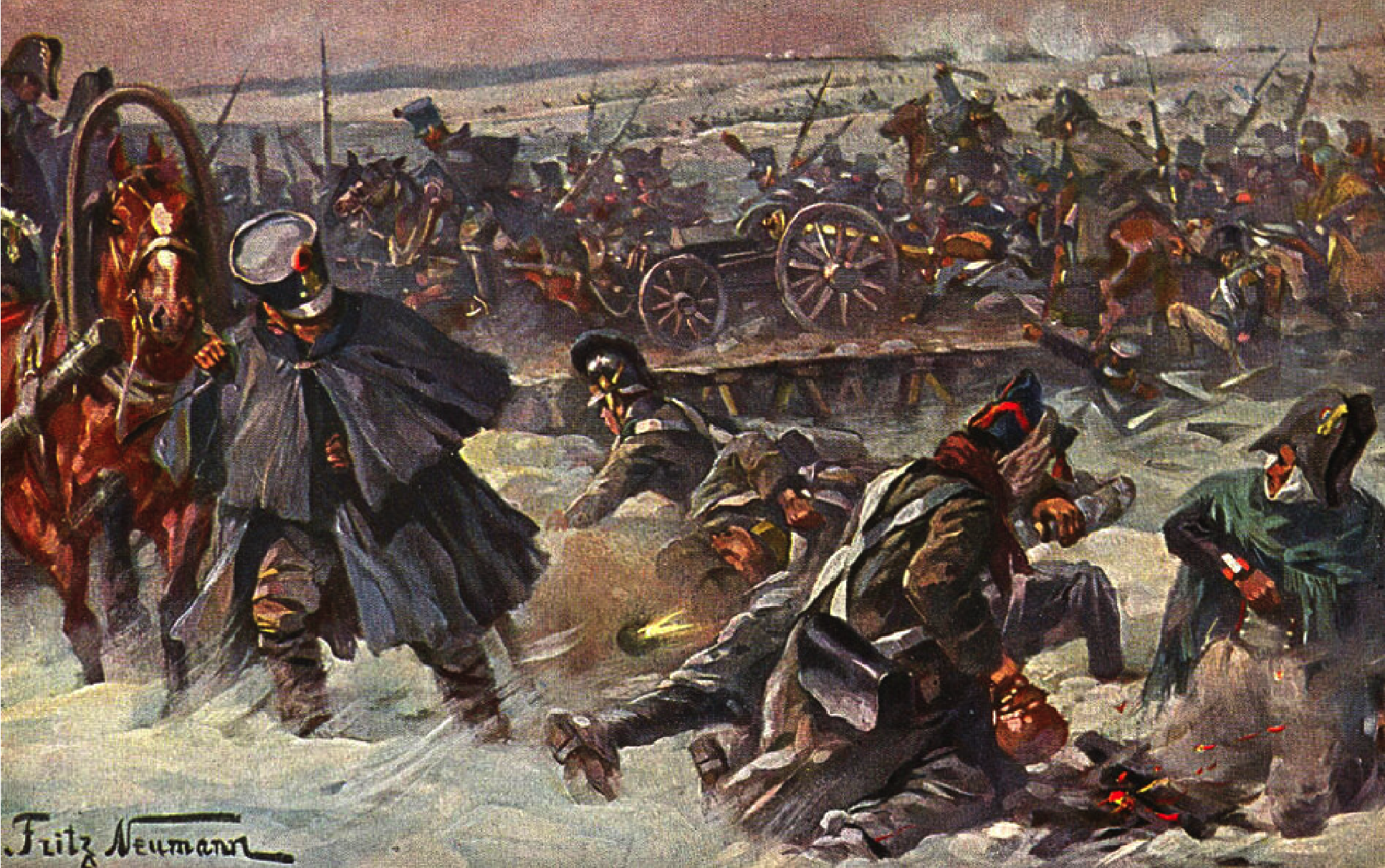 Batalla de Berezina (26 al 29 de noviembre de 1812) - Arre caballo!