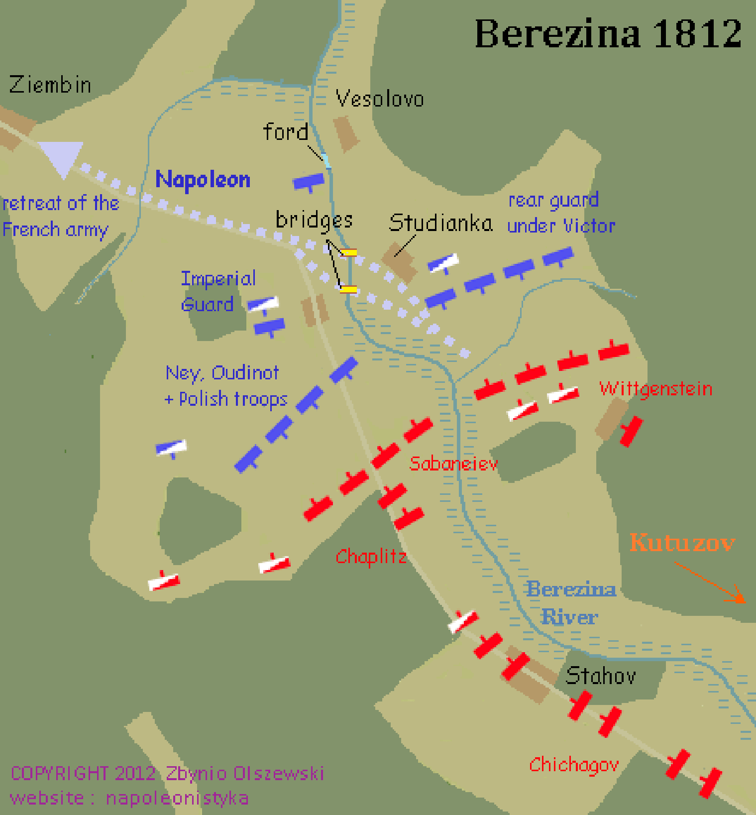 Batalla de Berezina (26 al 29 de noviembre de 1812) - Arre caballo!
