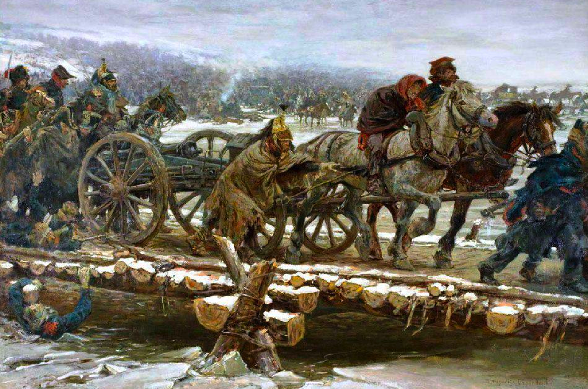 Batalla de Berezina (26 al 29 de noviembre de 1812) - Arre caballo!