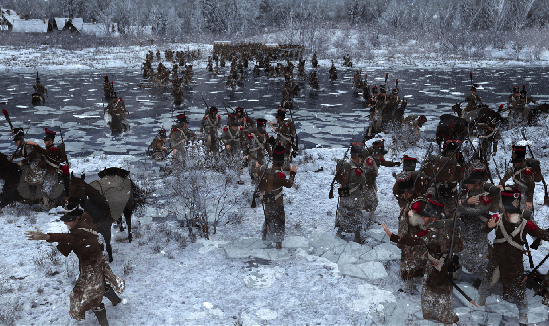 Batalla de Berezina (26 al 29 de noviembre de 1812) - Arre caballo!