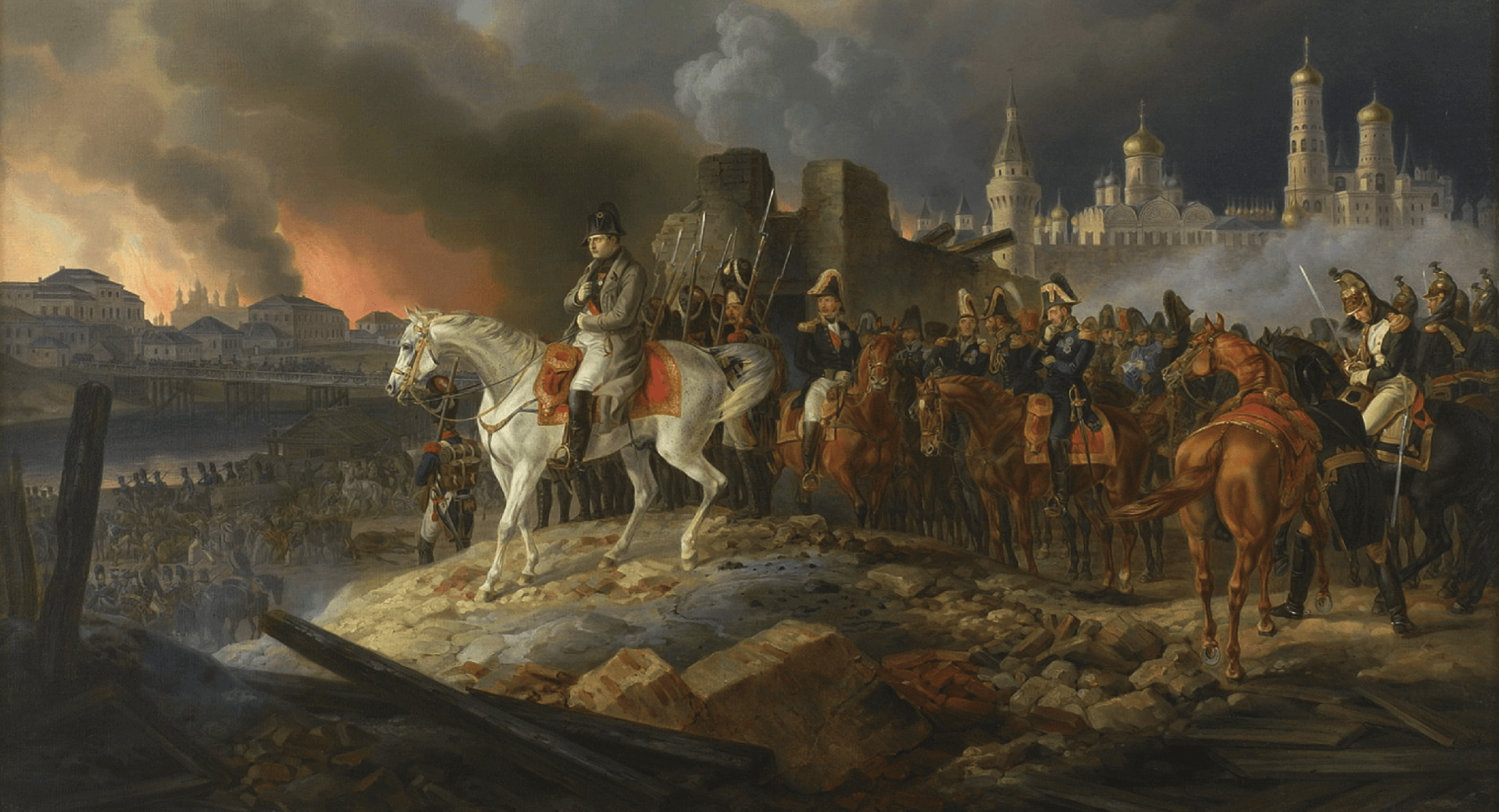 Napoleón en Moscú - Arre caballo!