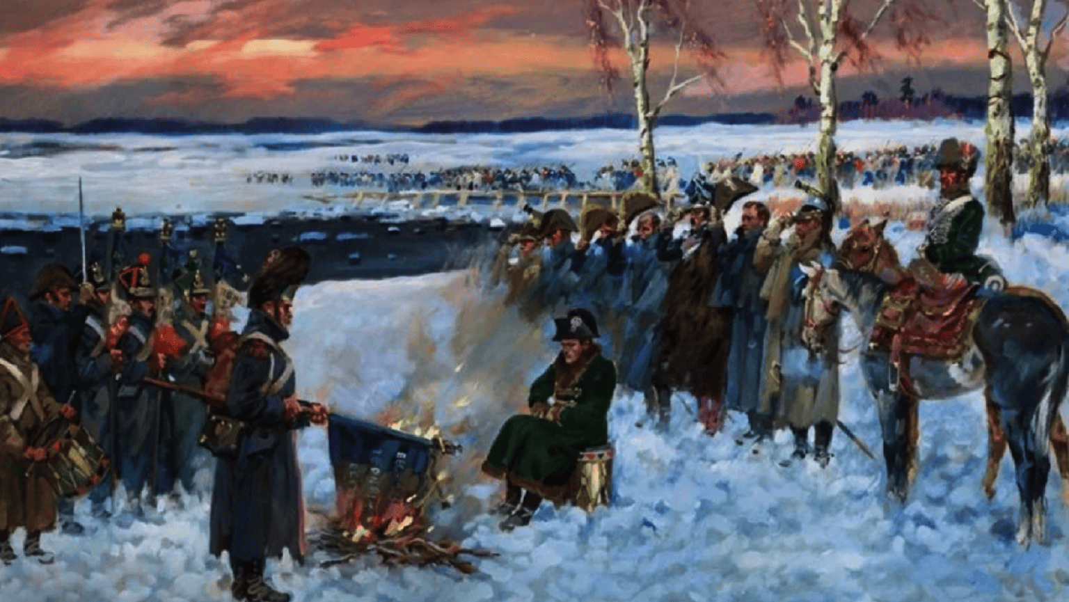 Batalla de Berezina (26 al 29 de noviembre de 1812) - Arre caballo!