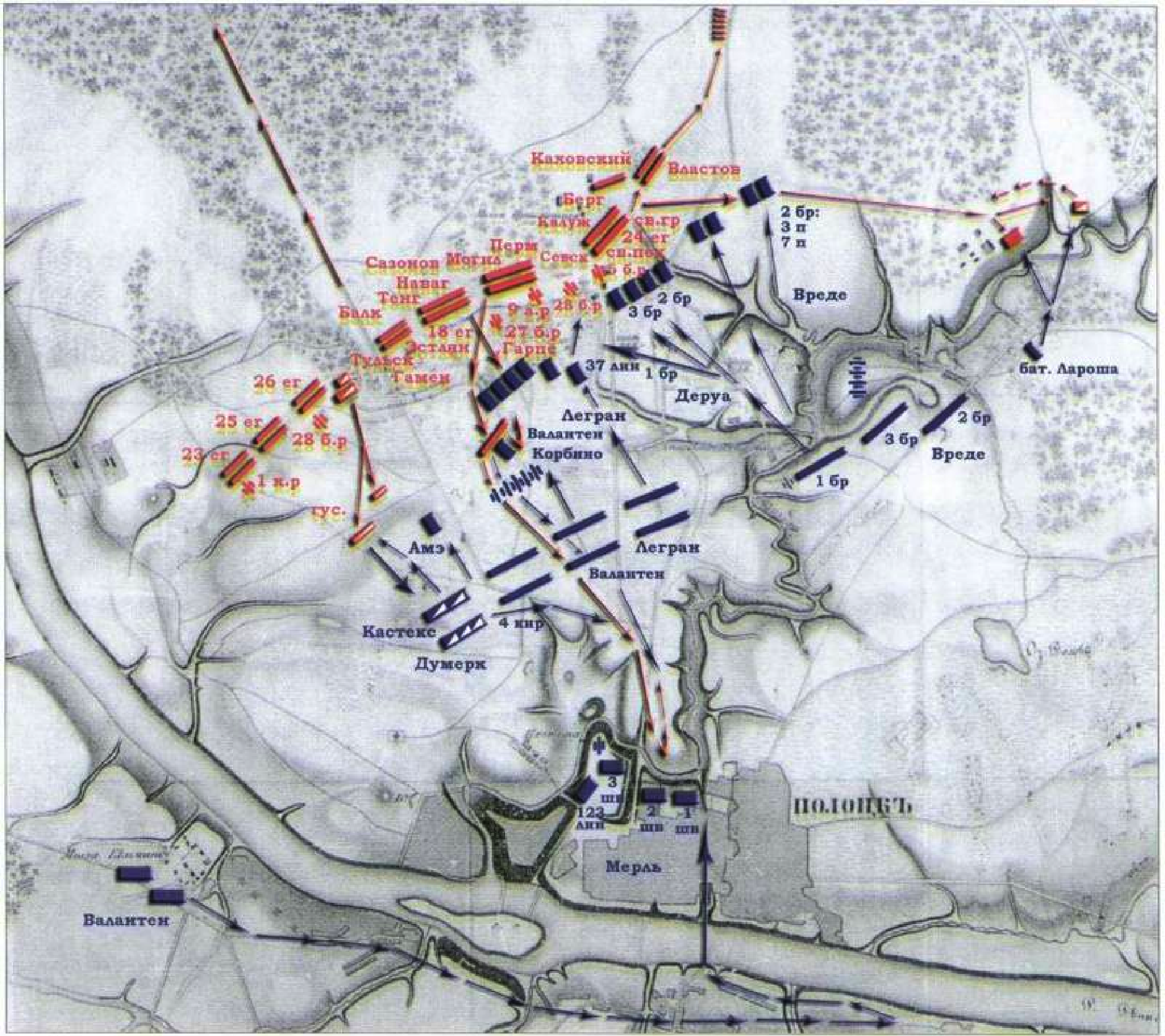 Primera batalla de Pólotsk (17 y 18 de agosto de 1812) - Arre caballo!