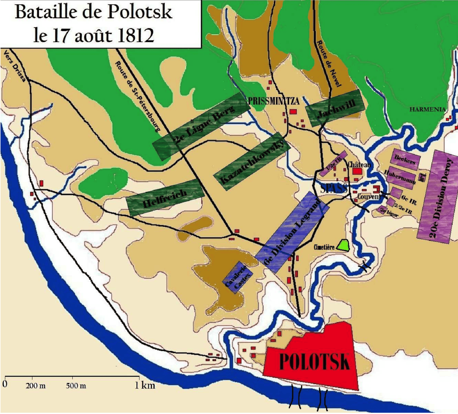 Primera batalla de Pólotsk (17 y 18 de agosto de 1812) - Arre caballo!
