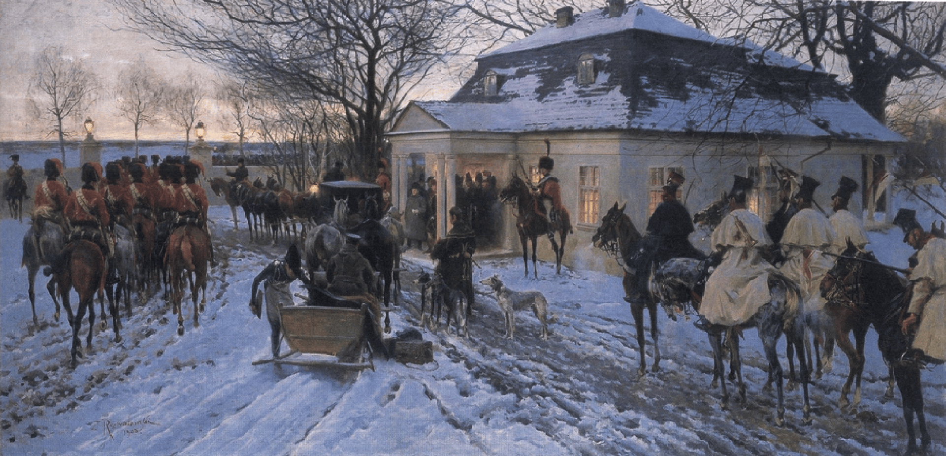 De Berezina a Vilna - Arre caballo!