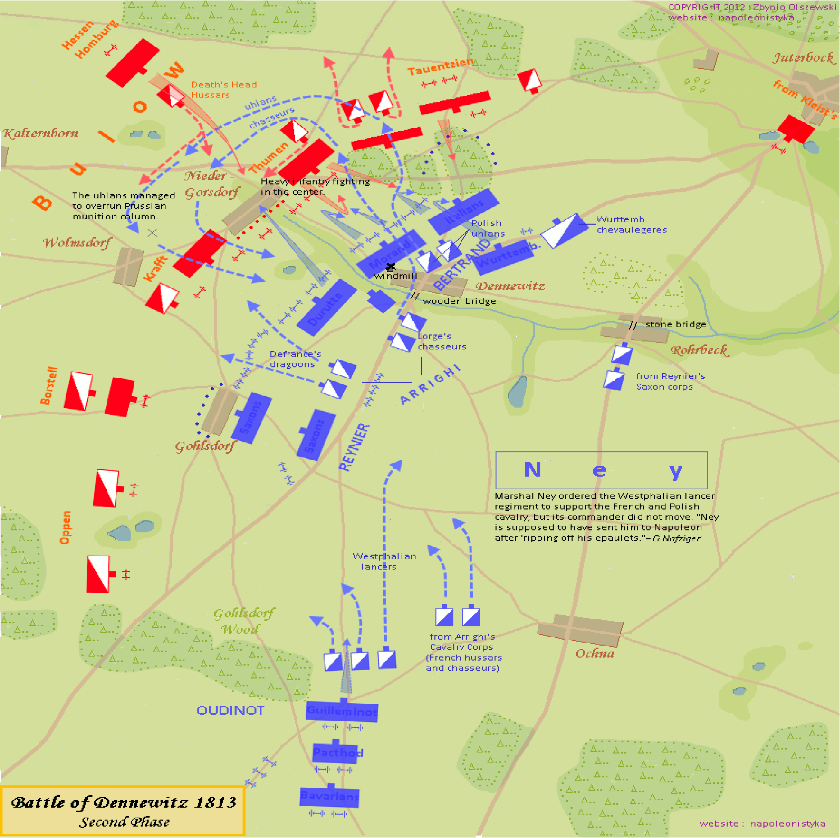 Batalla de Dennewitz (6 de septiembre de 1813) - Arre caballo!