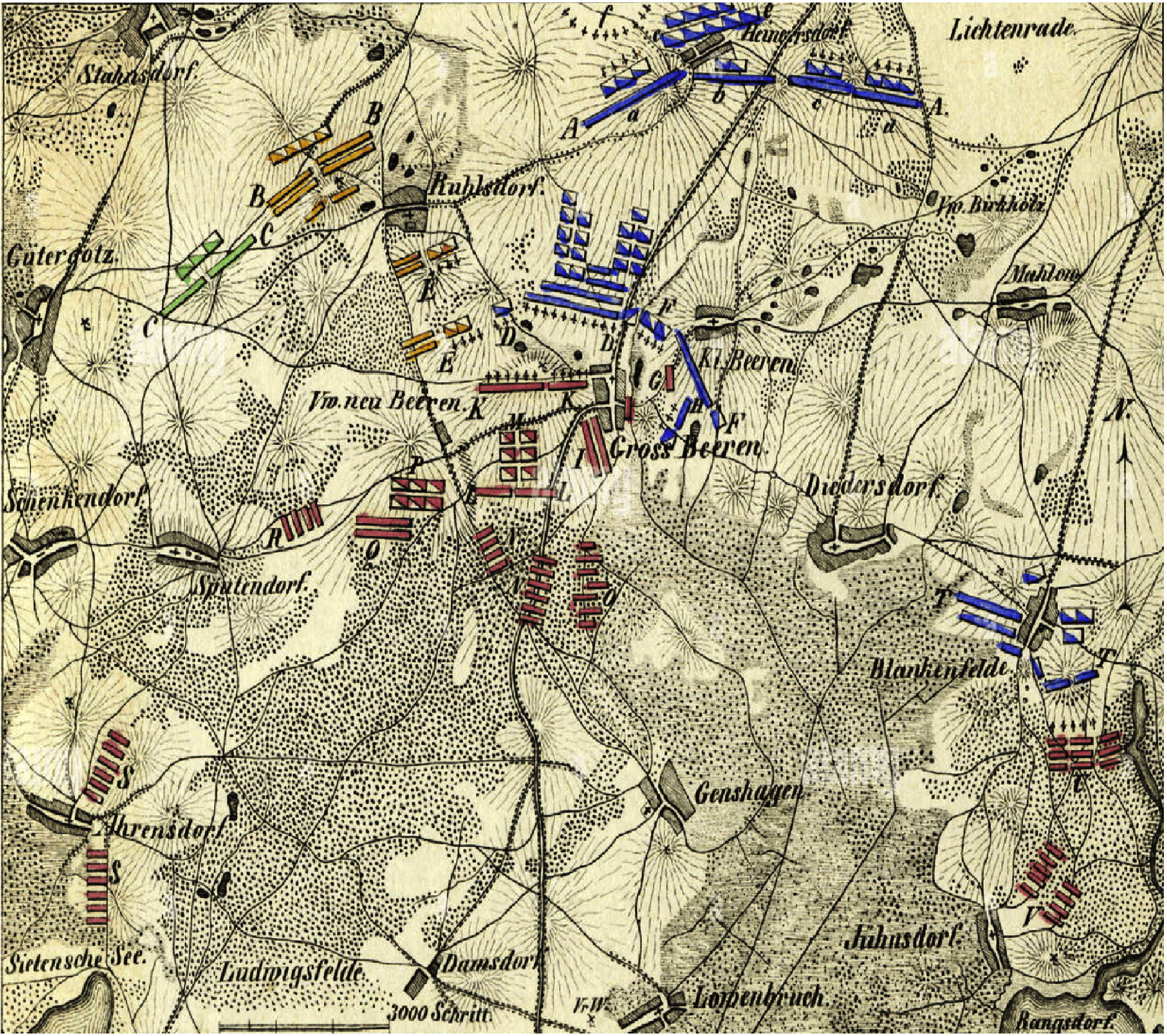 Batalla de Grossbeeren (23 y 24 de agosto de 1813) - Arre caballo!