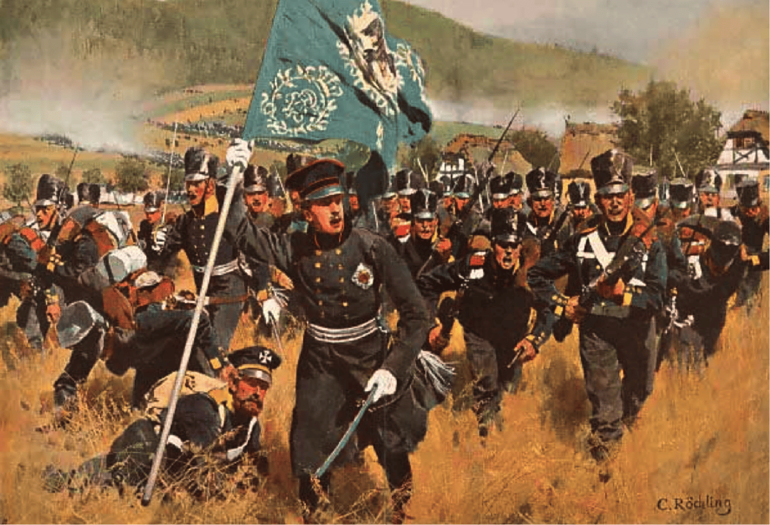 Batalla de Kulm (30 de agosto de 1813) - Arre caballo!