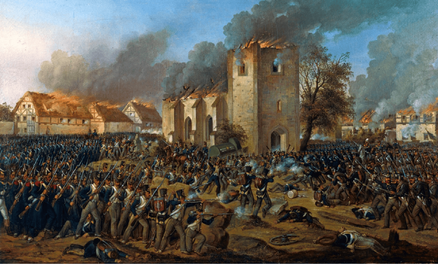 Batalla de Leipzig. Desarrollo el 18 octubre 1813 - Arre caballo!