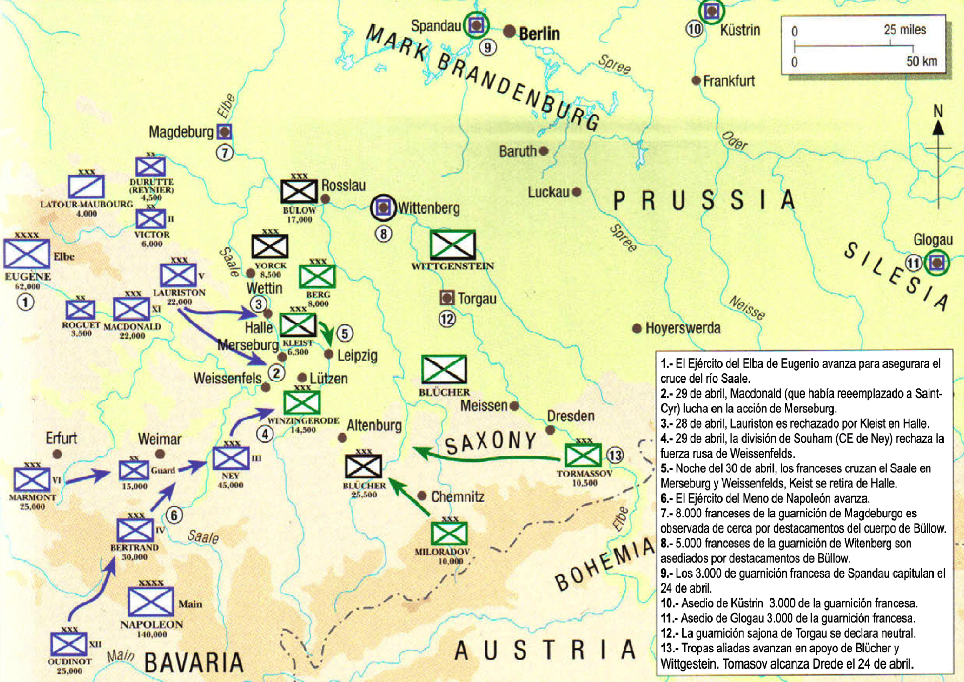 Batalla de Lützen o Gross Görschen (2 de mayo de 1813) - Arre caballo!