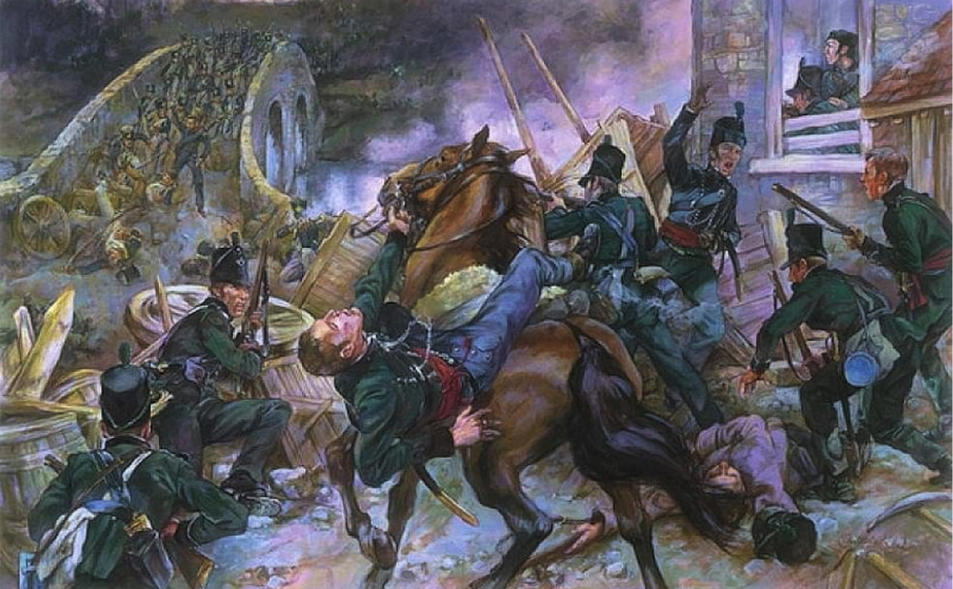 Batalla de San Marcial (31 de agosto y 1 de septiembre de 1813) - Arre caballo!