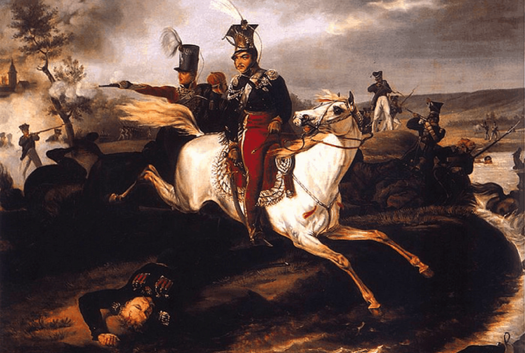 Batalla de Leipzig. Desarrollo el 19 de octubre de 1813 - Arre caballo!