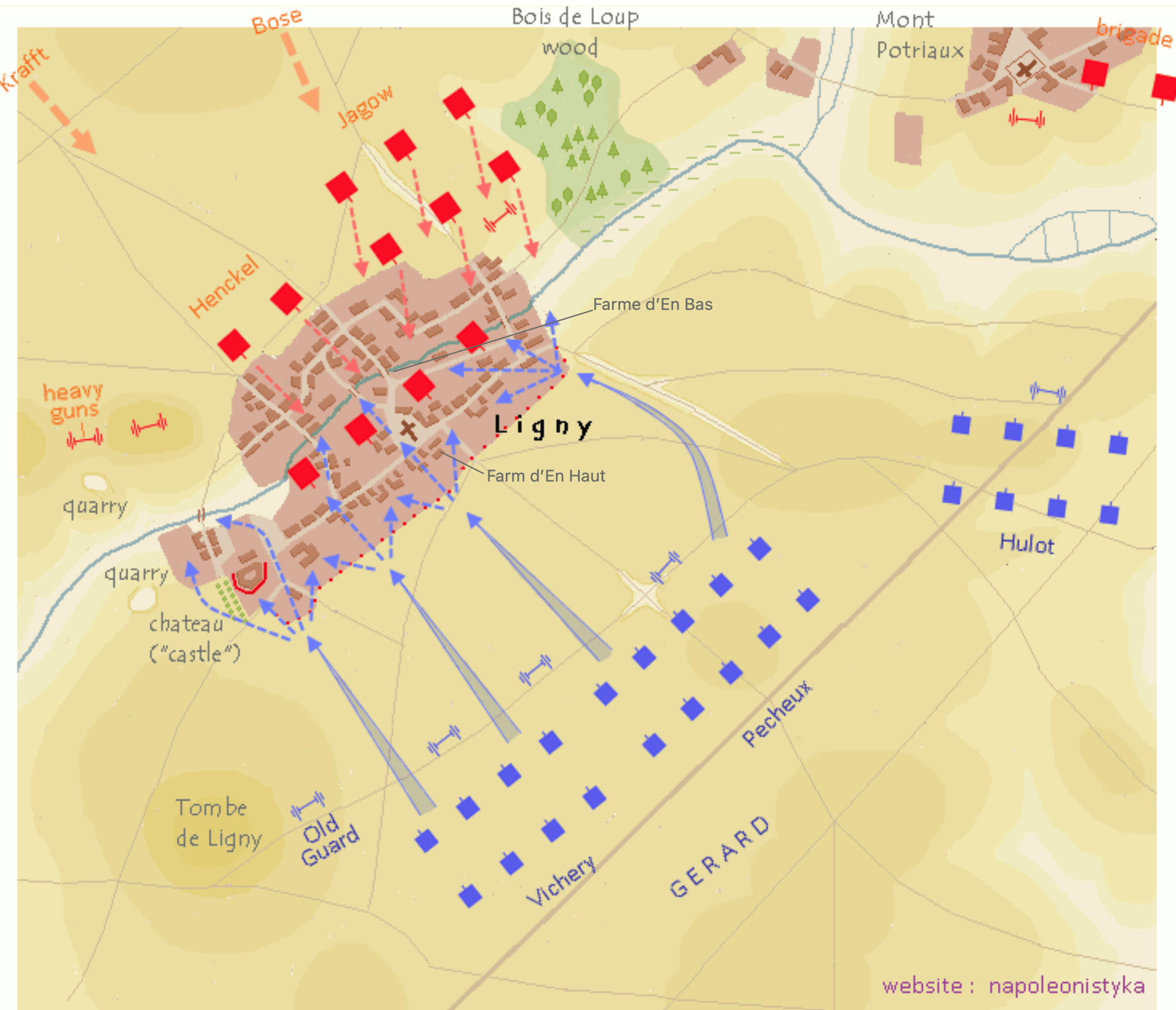 Batalla de Ligny (16 de junio de 1815) - Arre caballo!