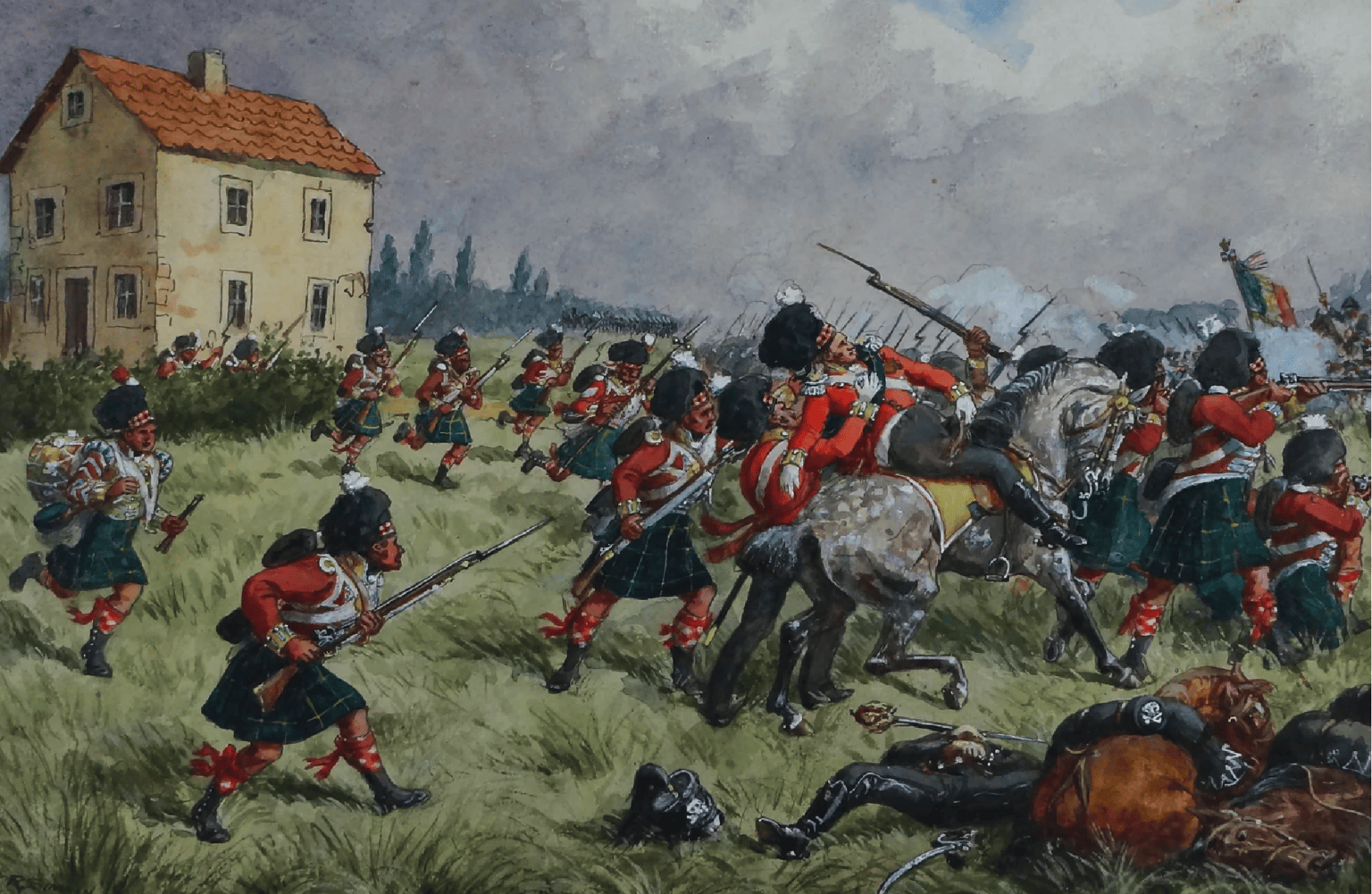 Batalla de Quatre Bras (16 de junio de 1815) - Arre caballo!