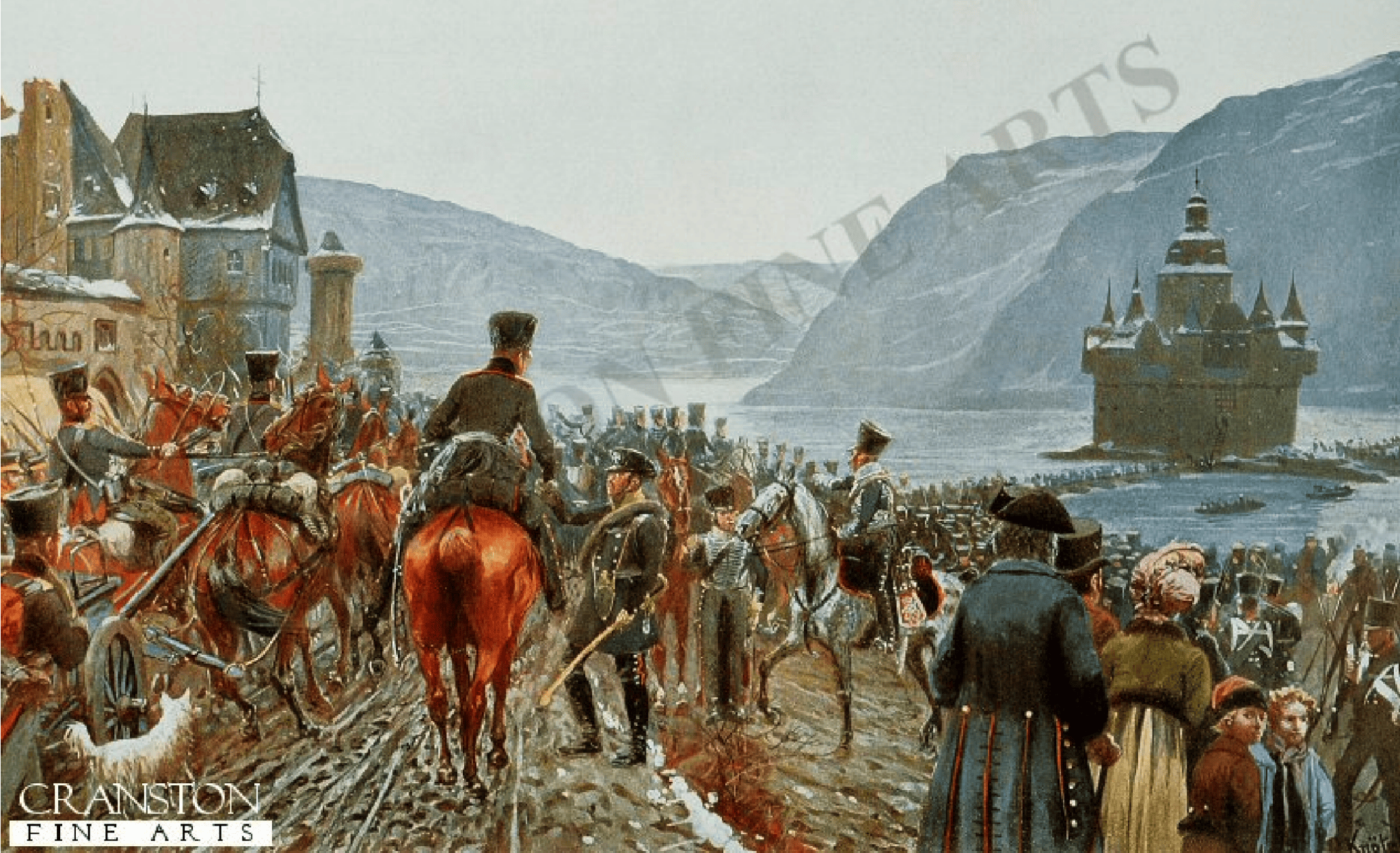 Avance del Ejército de Silesia - Arre caballo!