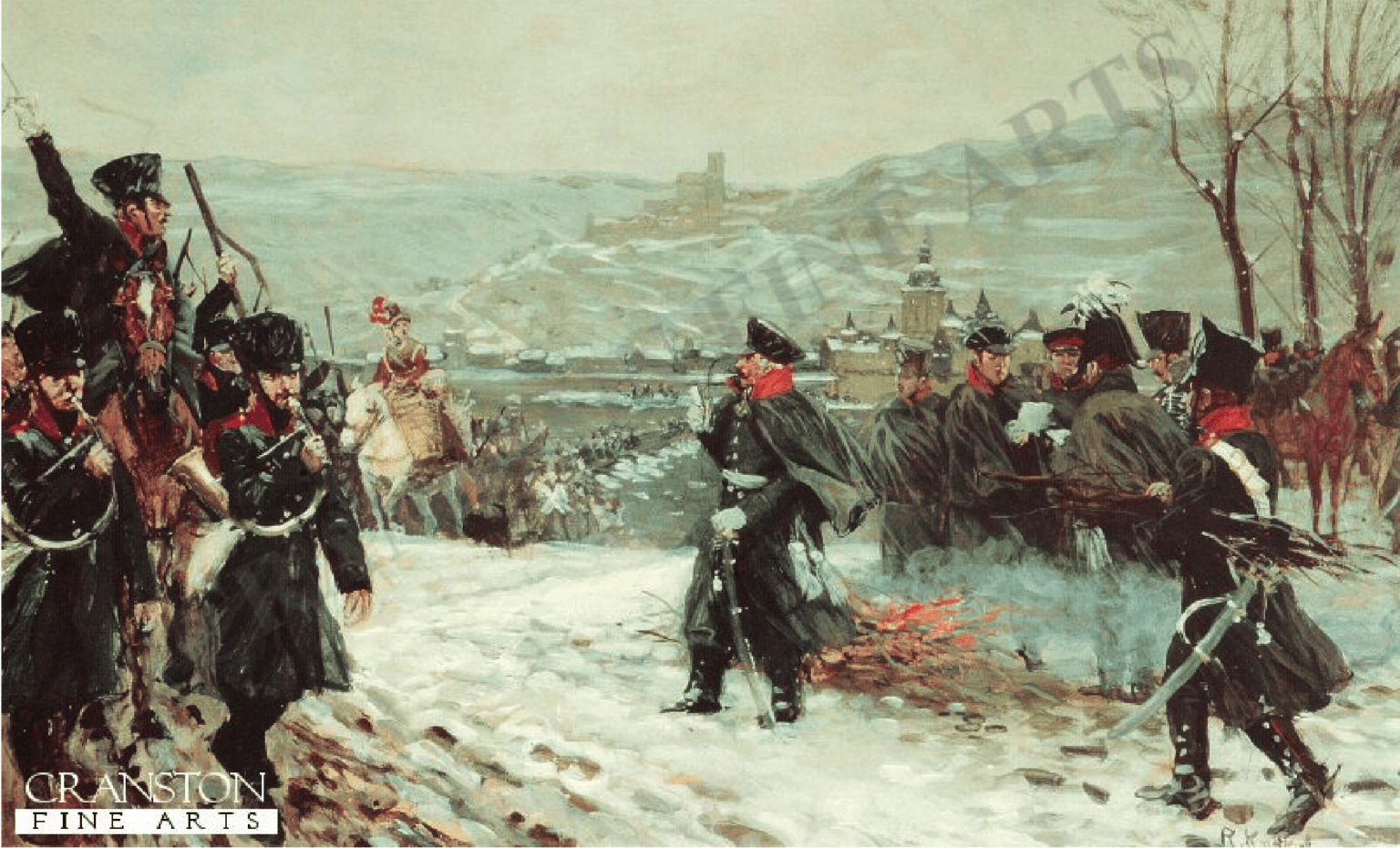 Avance del Ejército de Silesia - Arre caballo!