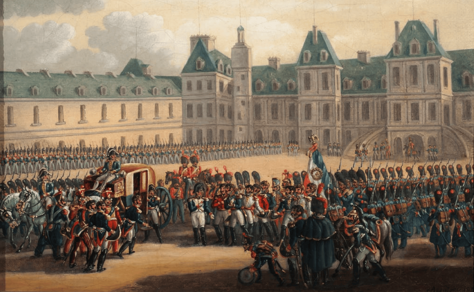 Fin del Primer Imperio Francés y Exilio de Napoleón - Arre caballo!