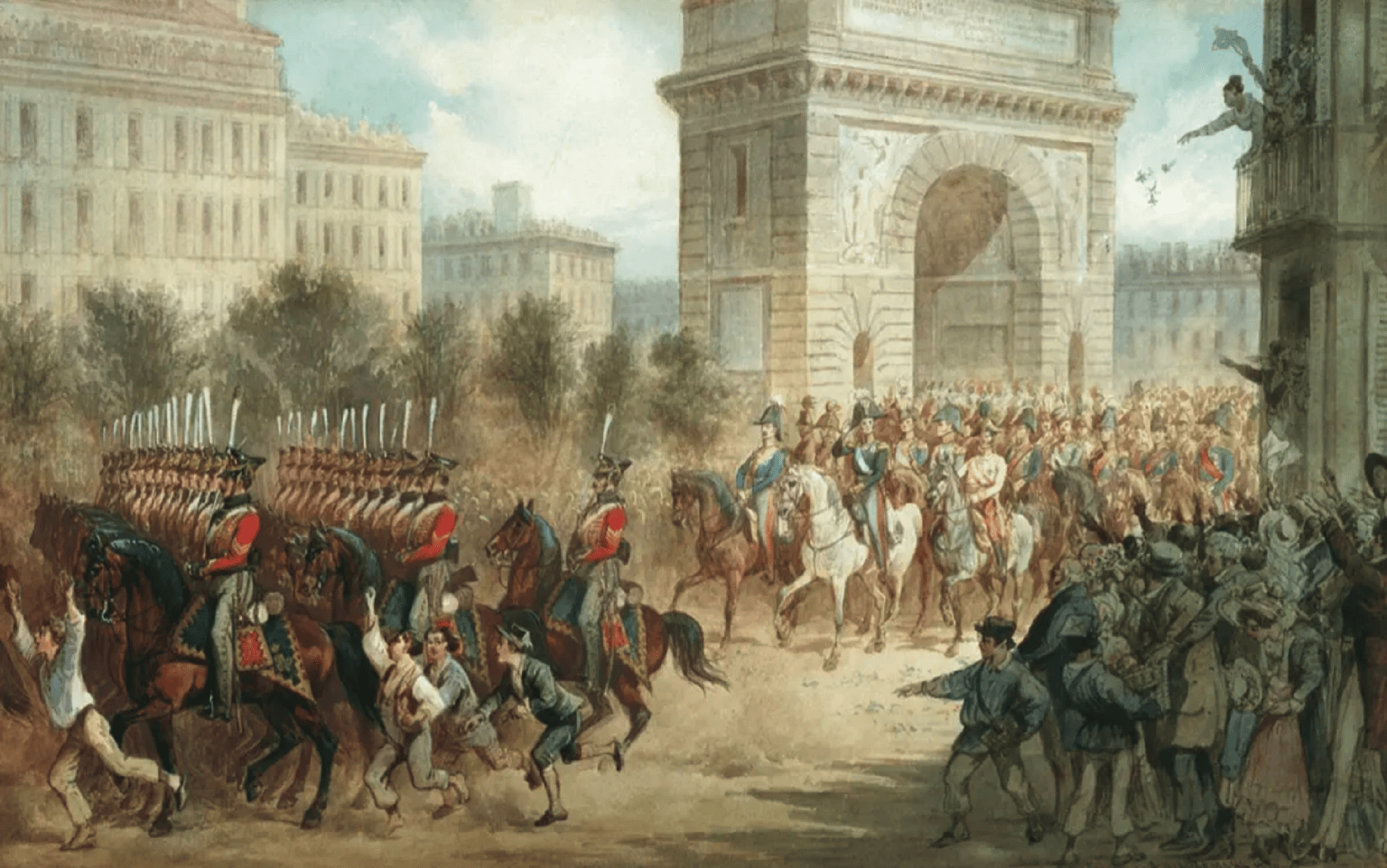 Sexta fase: Batalla de París - Arre caballo!