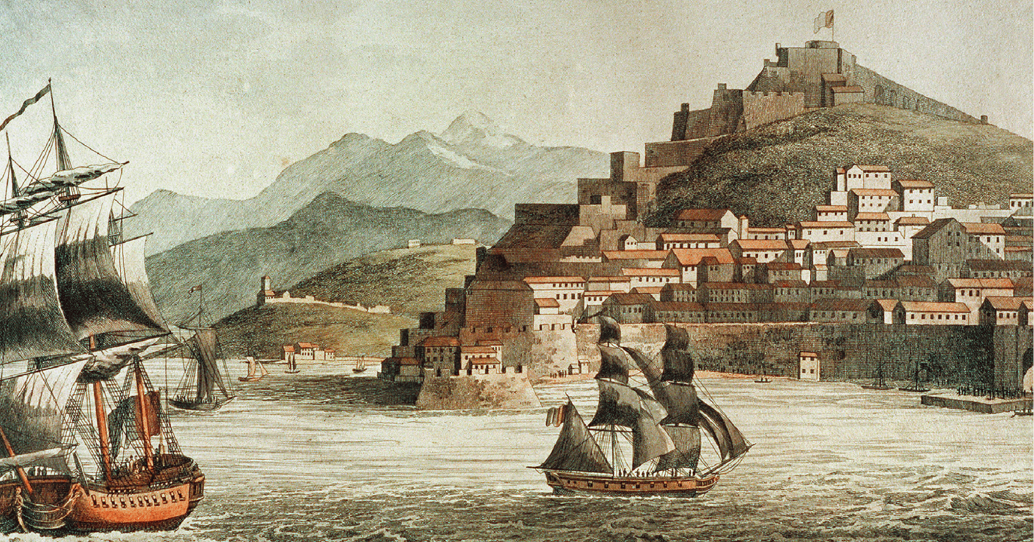 Fuga de Napoleón de la isla de Elba - Arre caballo!