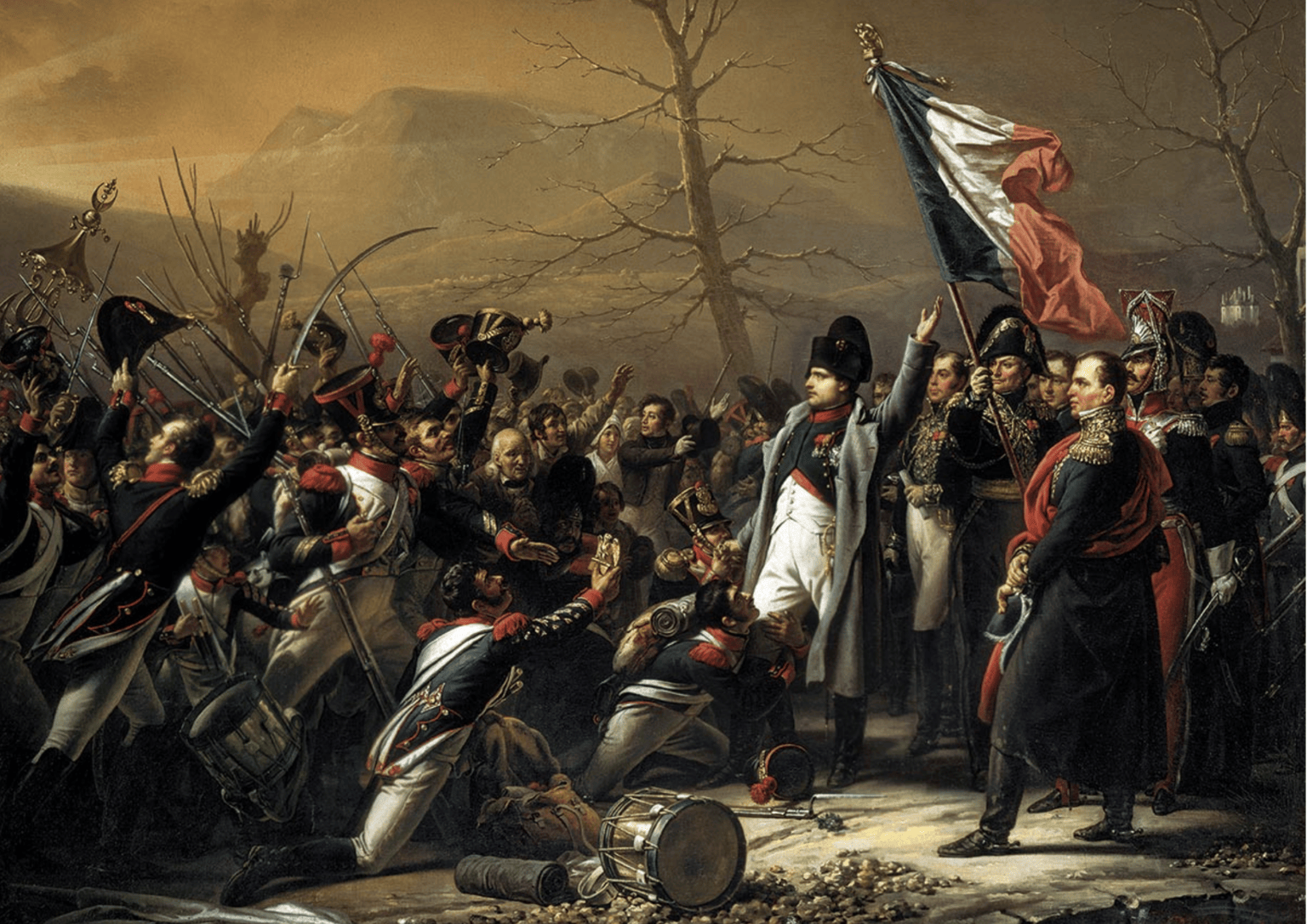 Marcha de Napoleón a París (2 al 20 de marzo de 1815). Vuelo del Águila ...
