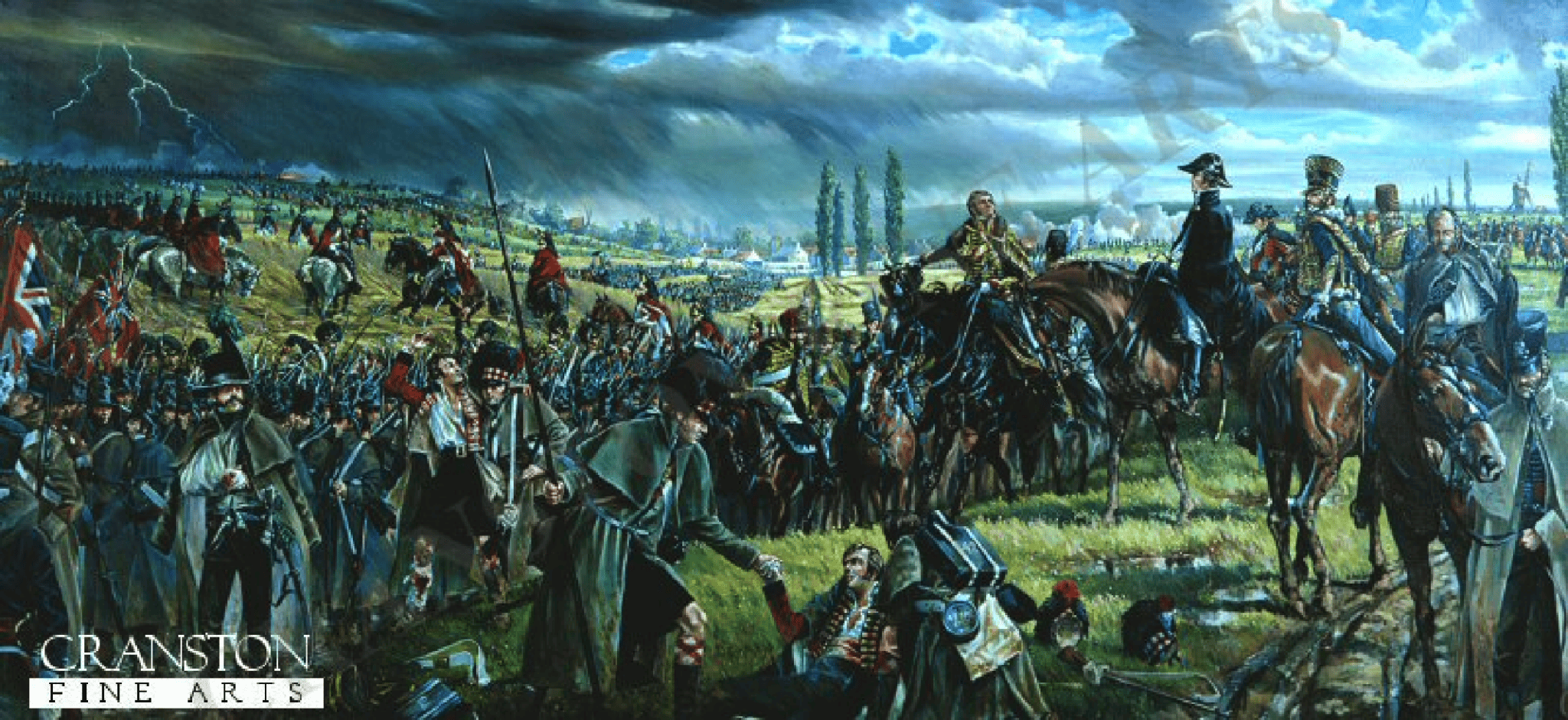 Batalla de Waterloo (18 de junio de 1815). Movimientos previos y ...