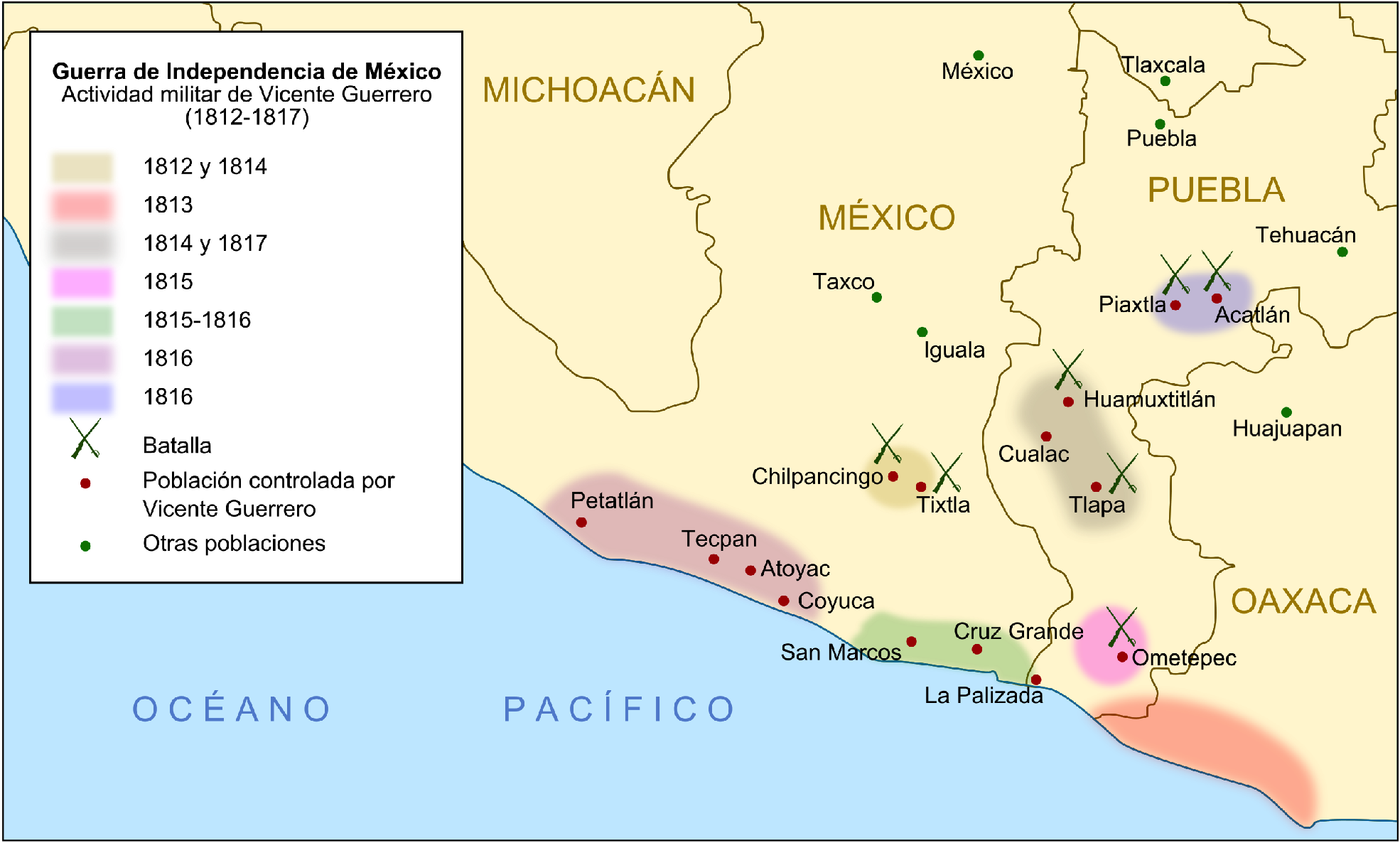 Guerra de guerrillas en México (1815-20) - Arre caballo!