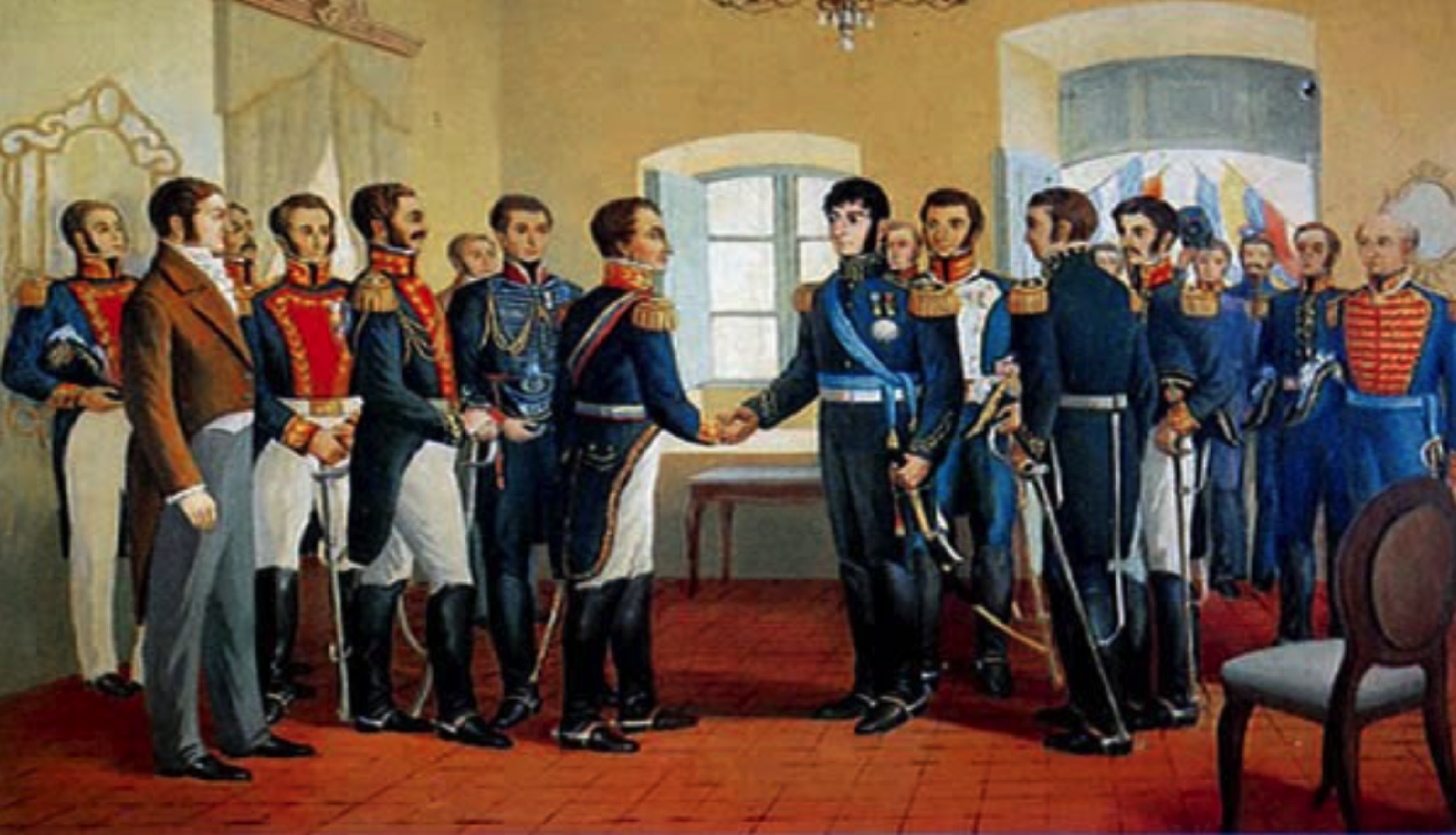 Entrevista de Guayaquil (26 y 27 de julio de 1822) - Arre caballo!